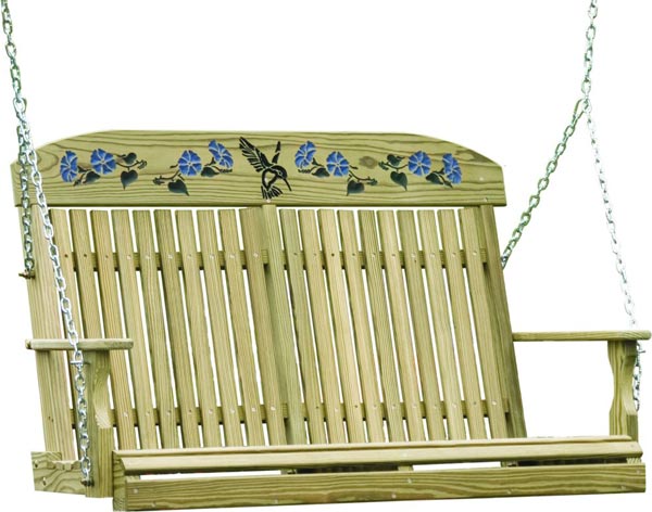 4' Hummingbird Swing - Hartville Outdoor Products | Garden Swings