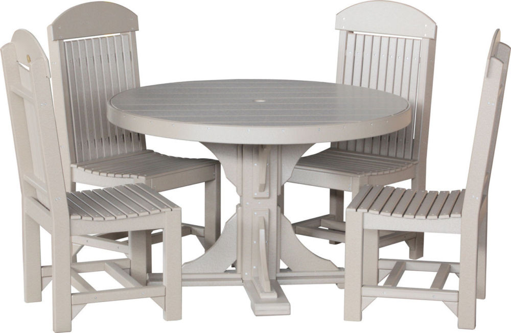 4' Round Table Set #1 - Hartville Outdoor Products