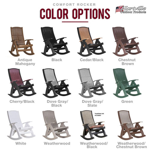 Comfortable Rocking Chairs | Poly Comfort Rocker
