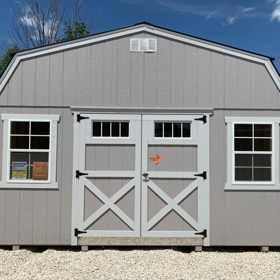 16x16 Shed | 16 x 16 Executive Painted Barn Model #SD124M