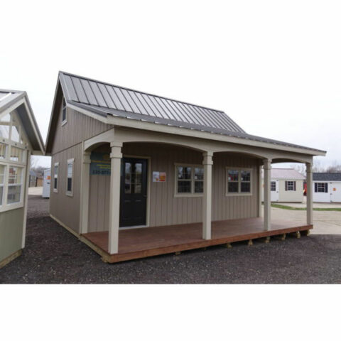 16x24 2-Story Cabin - Hartville Outdoor Products - Build a Cabin