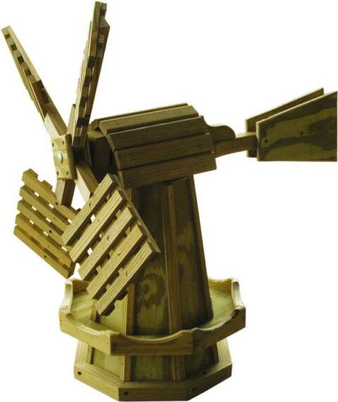 15" Small Dutch Windmill | Garden Windmills