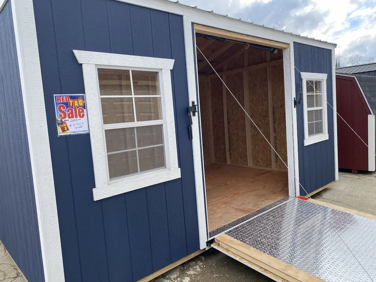 How To Build A Wooden Ramp For A Shed - HOP Shed Blog