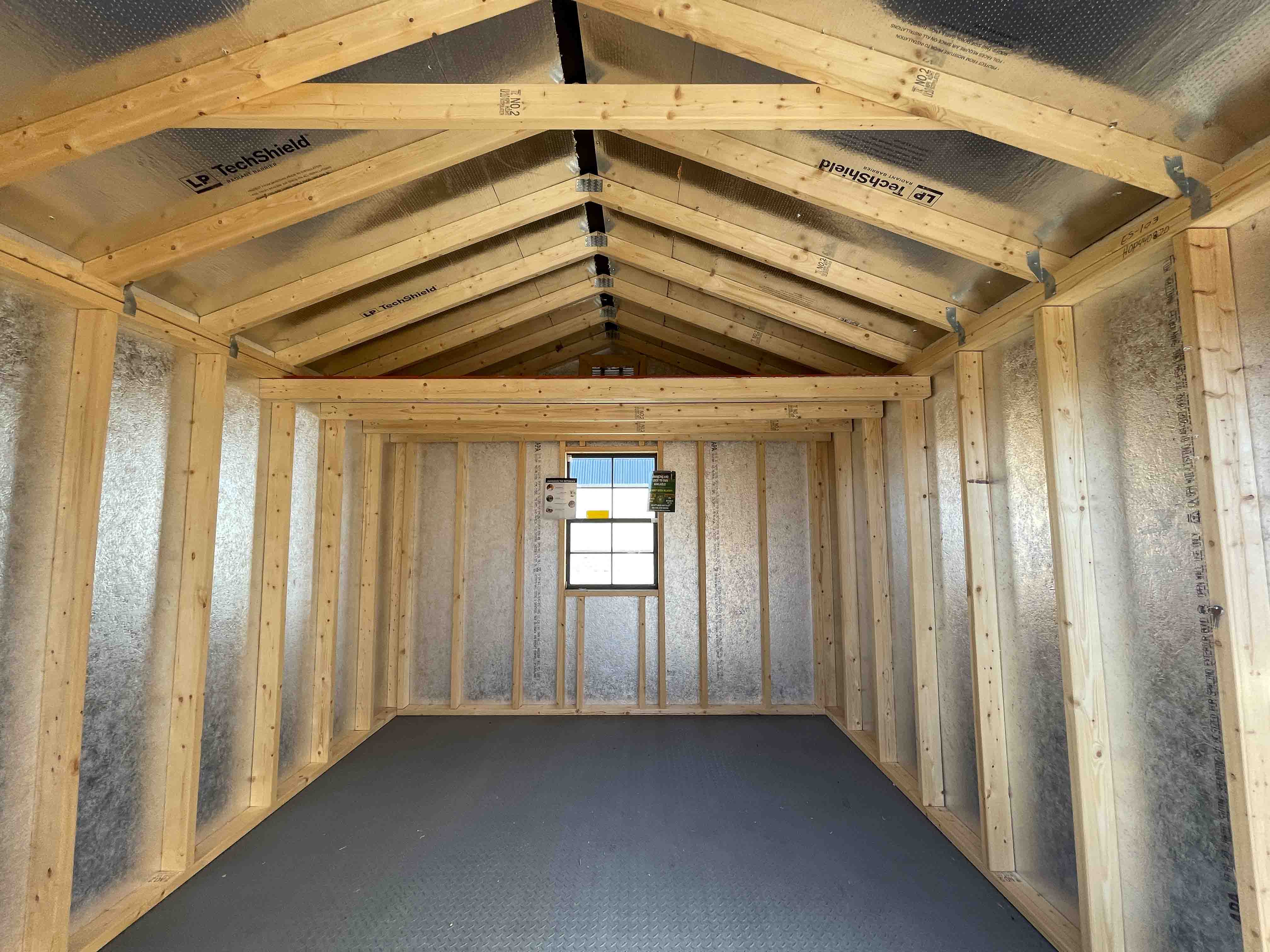 Stained Barn | 10x12 Executive Gable Painted Shed