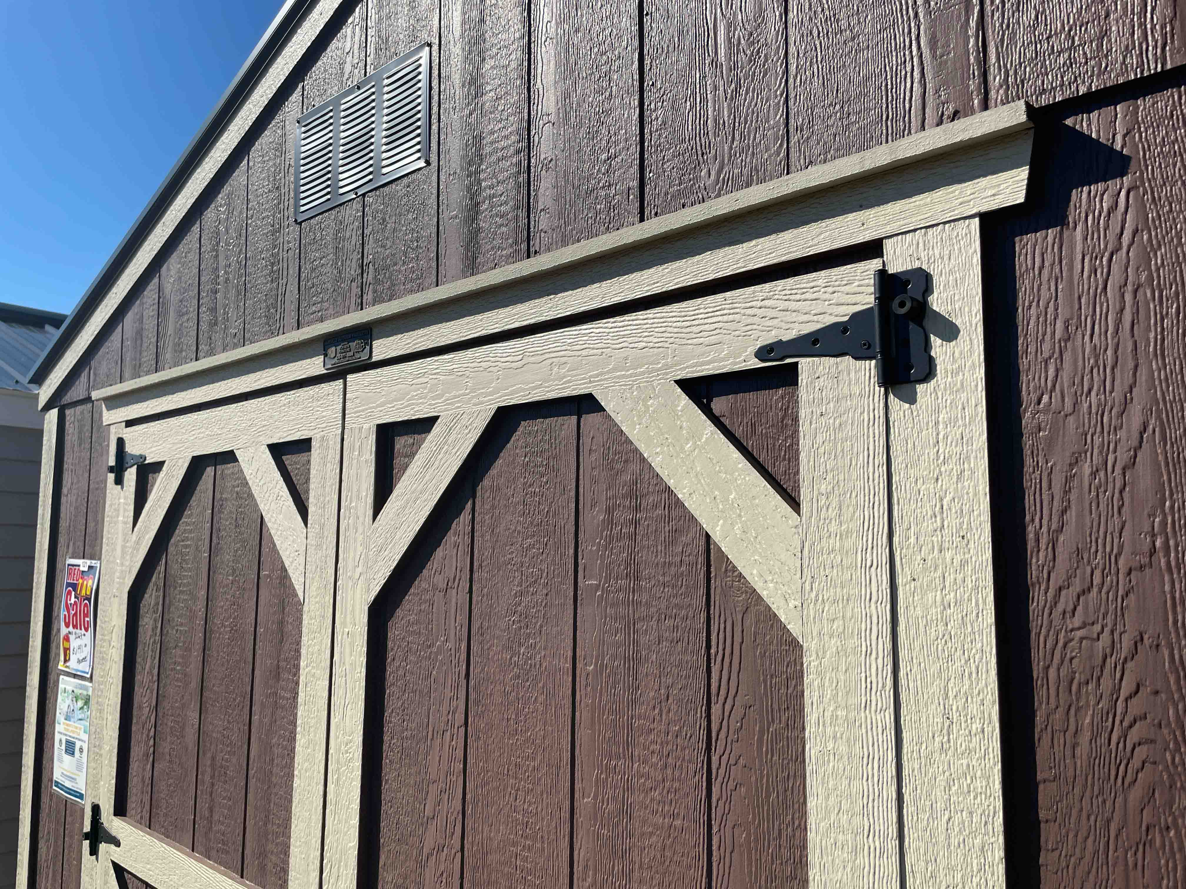 Stained Barn | 10x12 Executive Gable Painted Shed