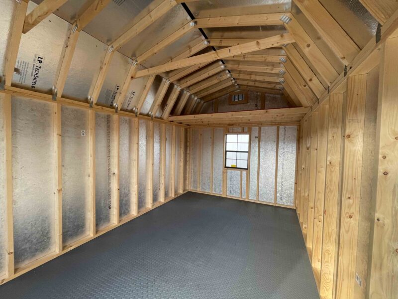 Birch Stain |10x16 Executive Stained Barn