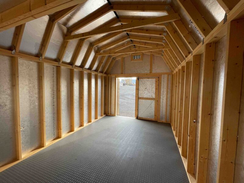 Birch Stain |10x16 Executive Stained Barn