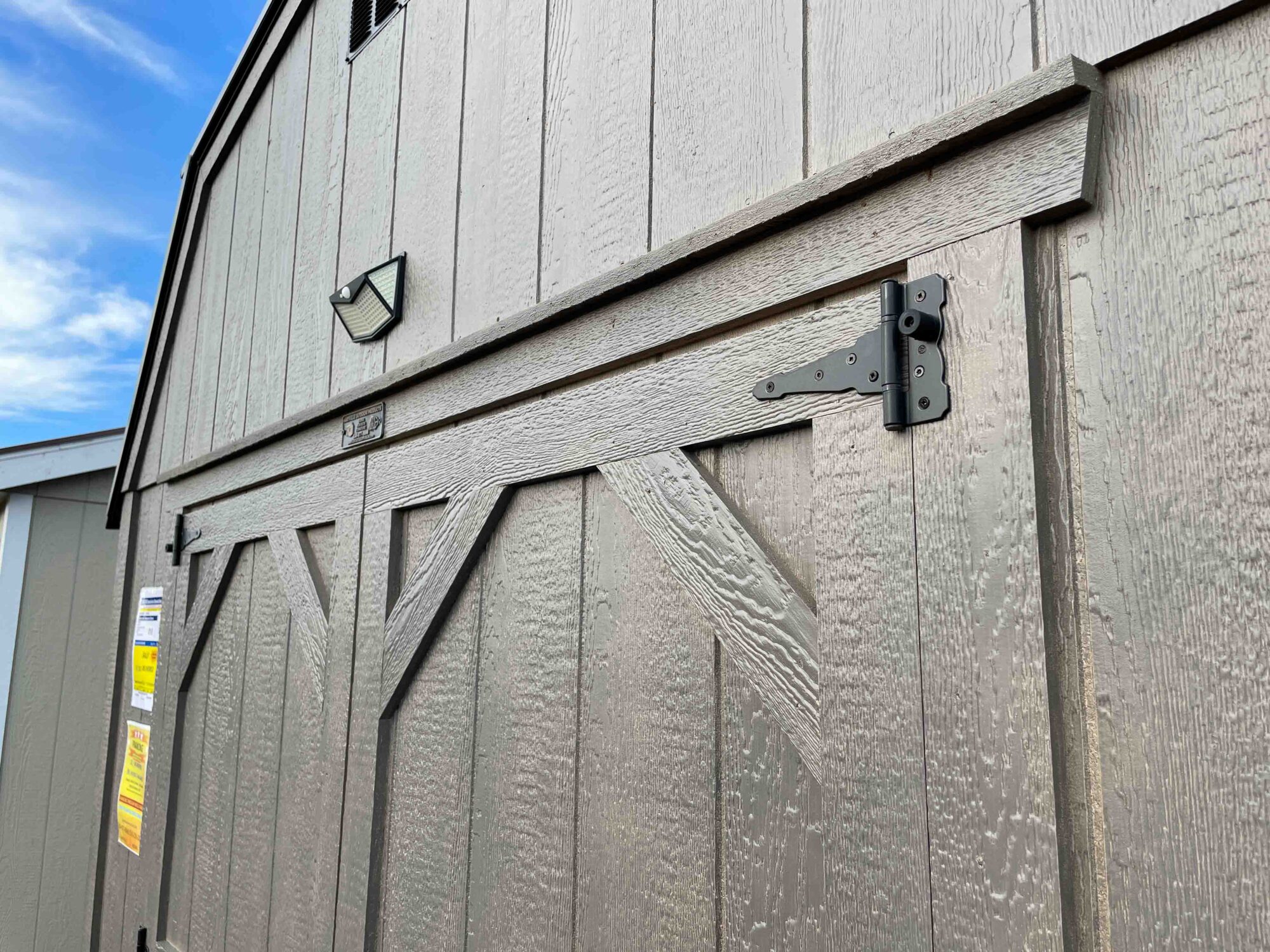 Birch Stain |10x16 Executive Stained Barn