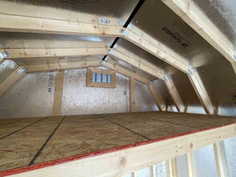 Birch Stain |10x16 Executive Stained Barn