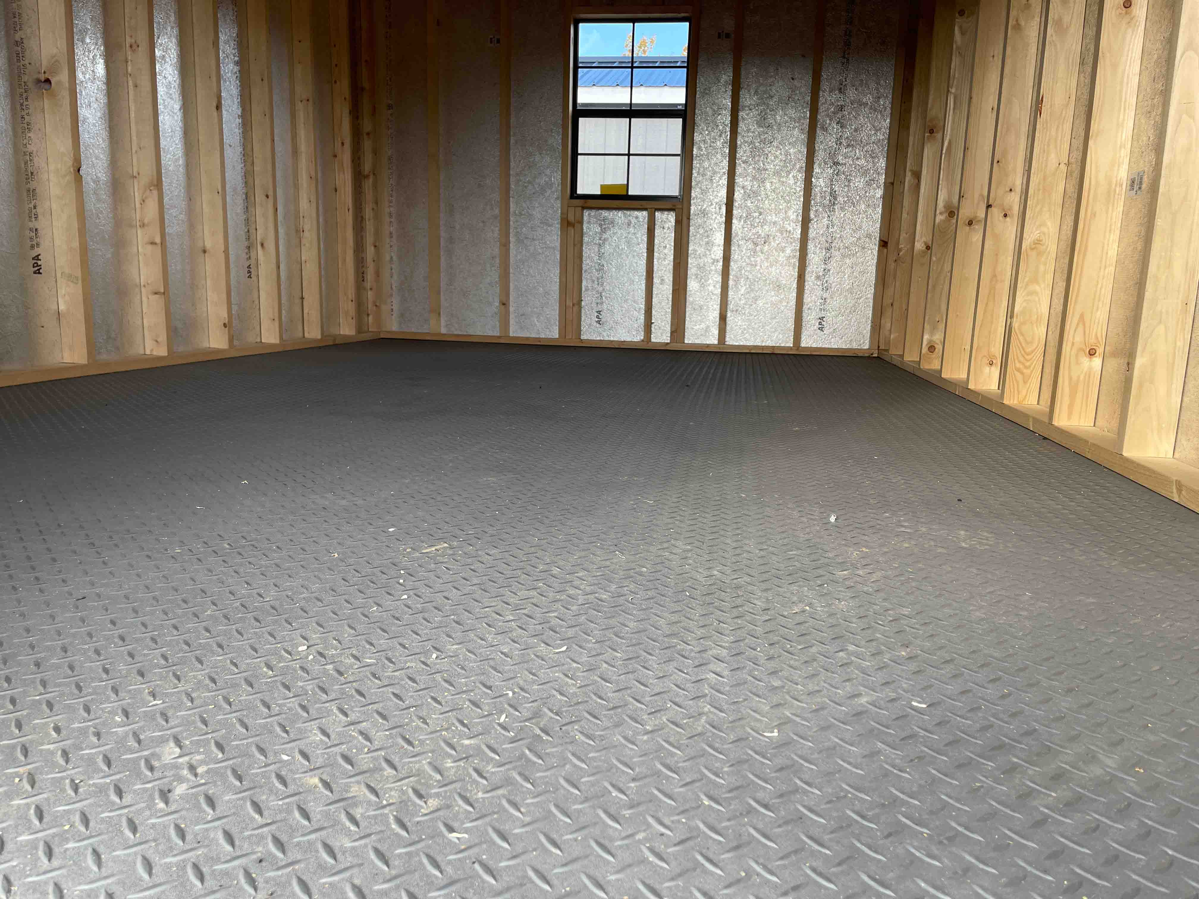 Birch Stain |10x16 Executive Stained Barn