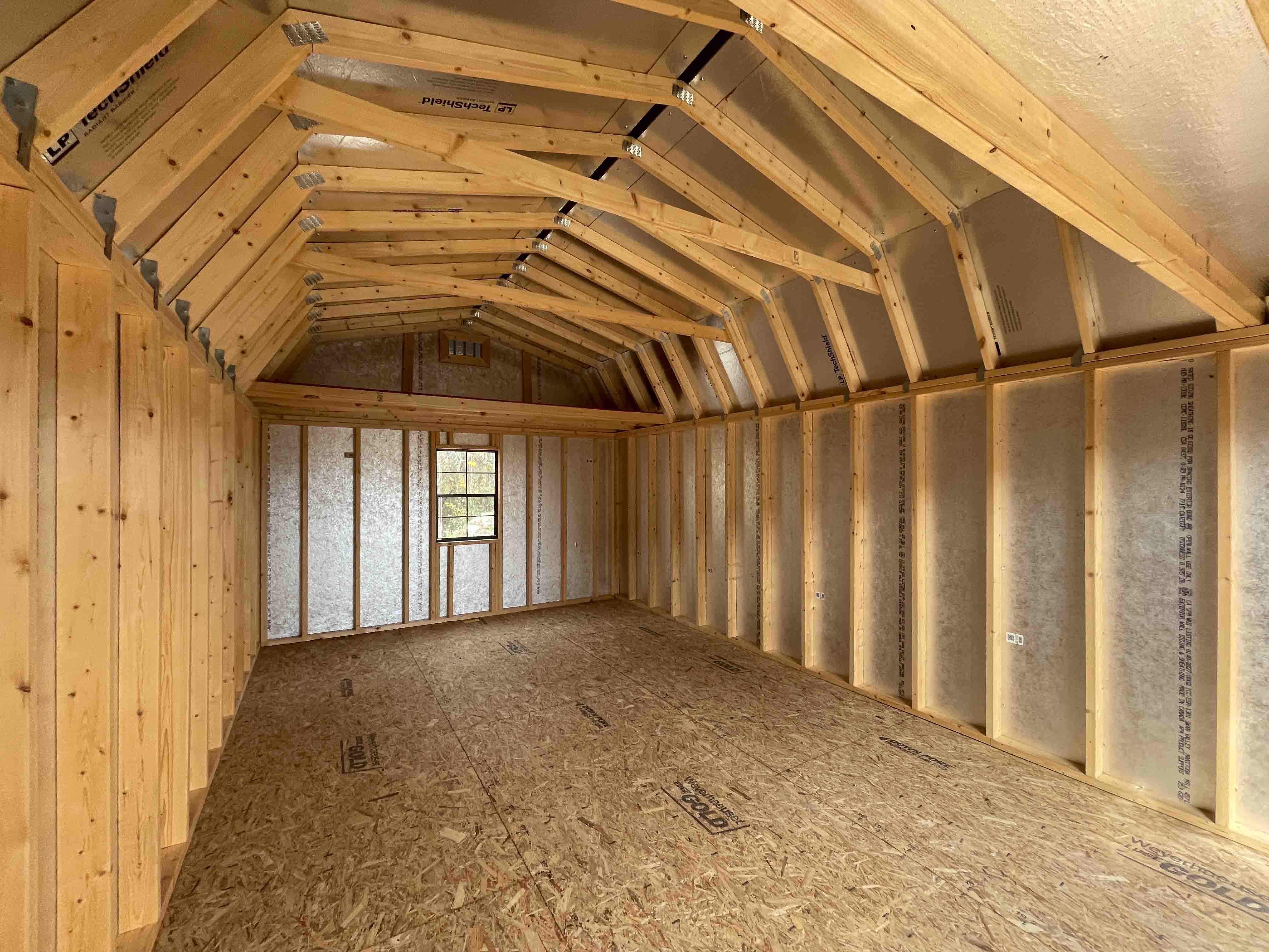 Dark Barn | 12x20 Executive Stained Barn