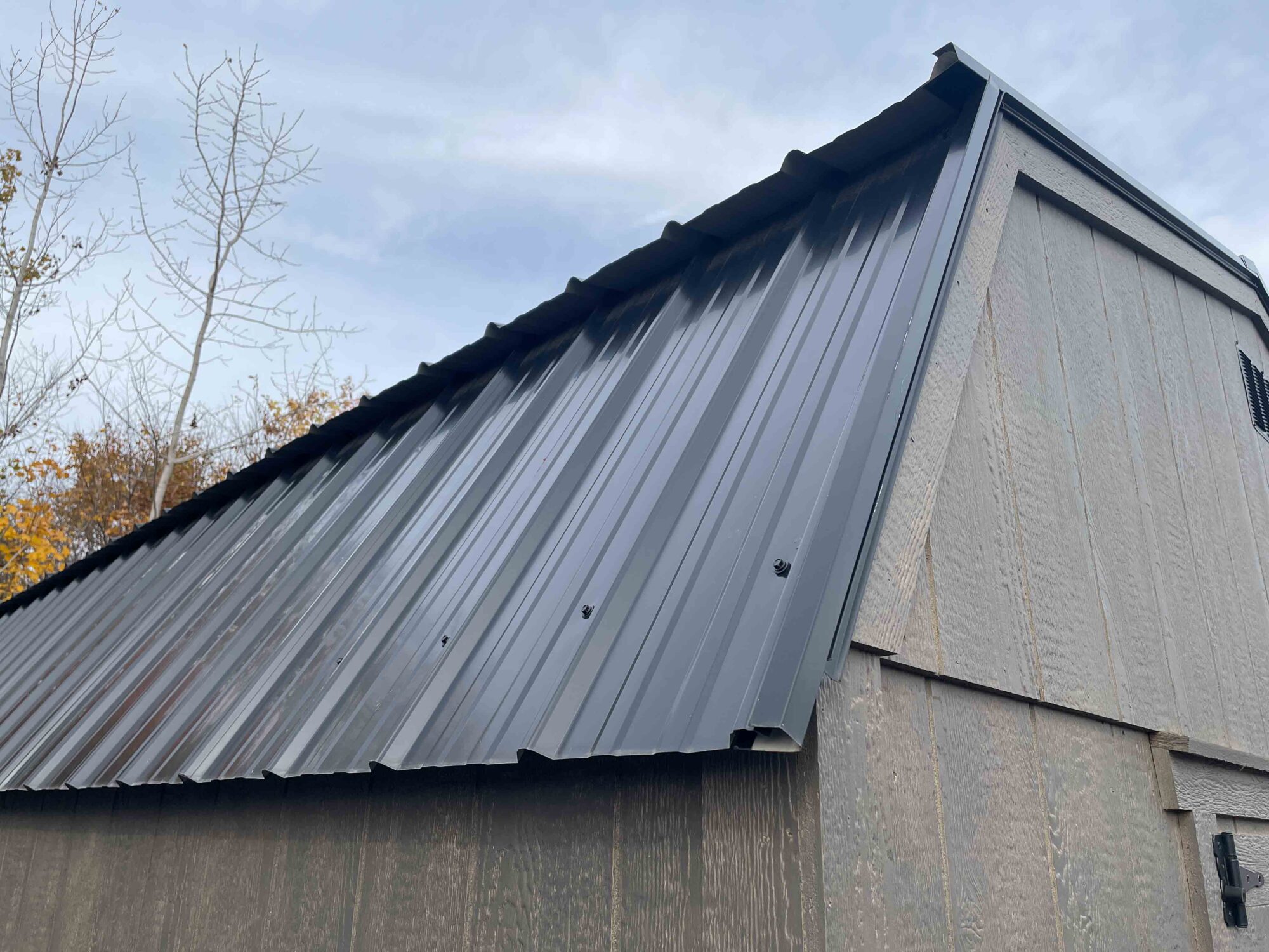 Dark Barn | 12x20 Executive Stained Barn