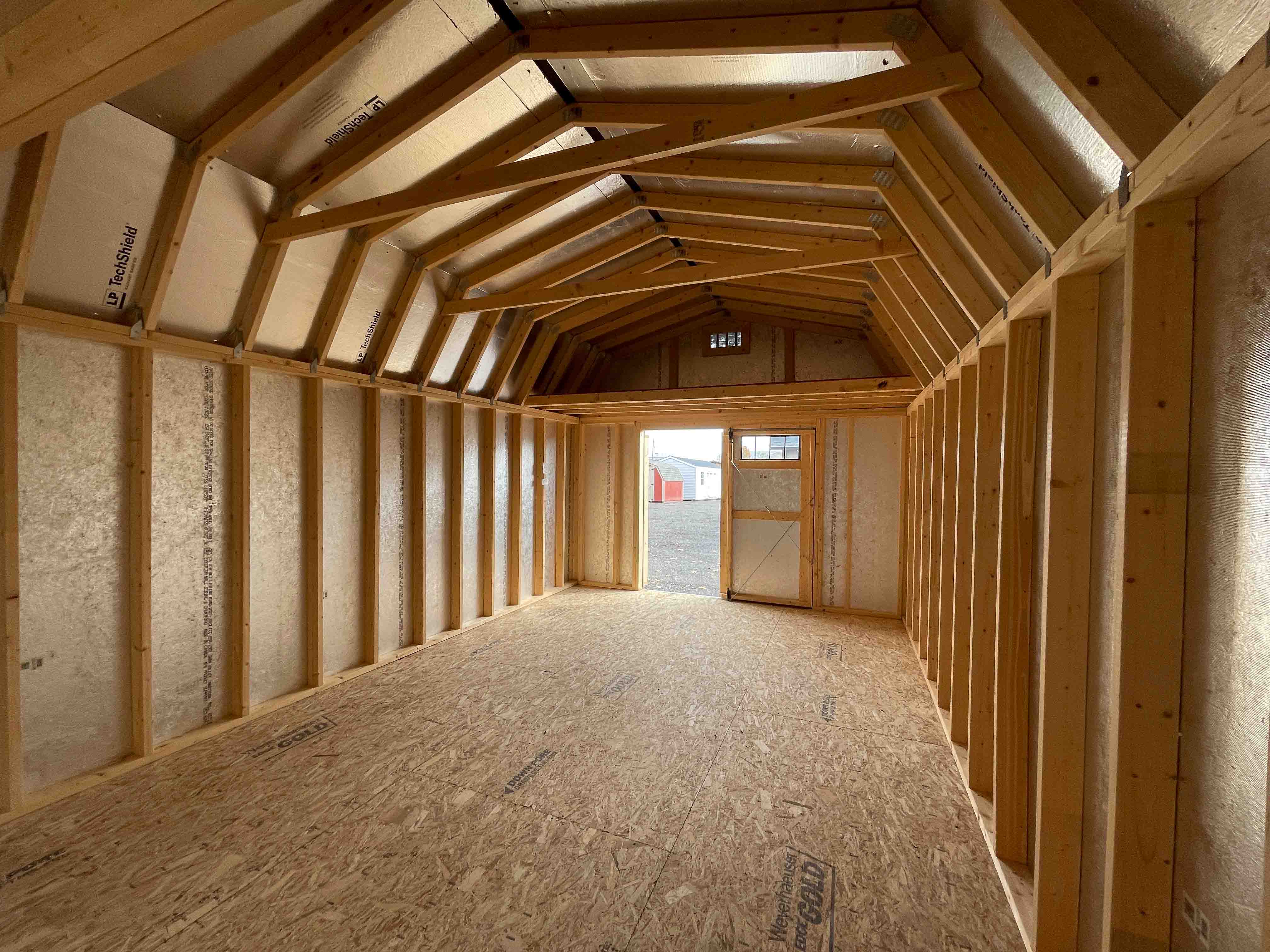 Dark Barn | 12x20 Executive Stained Barn