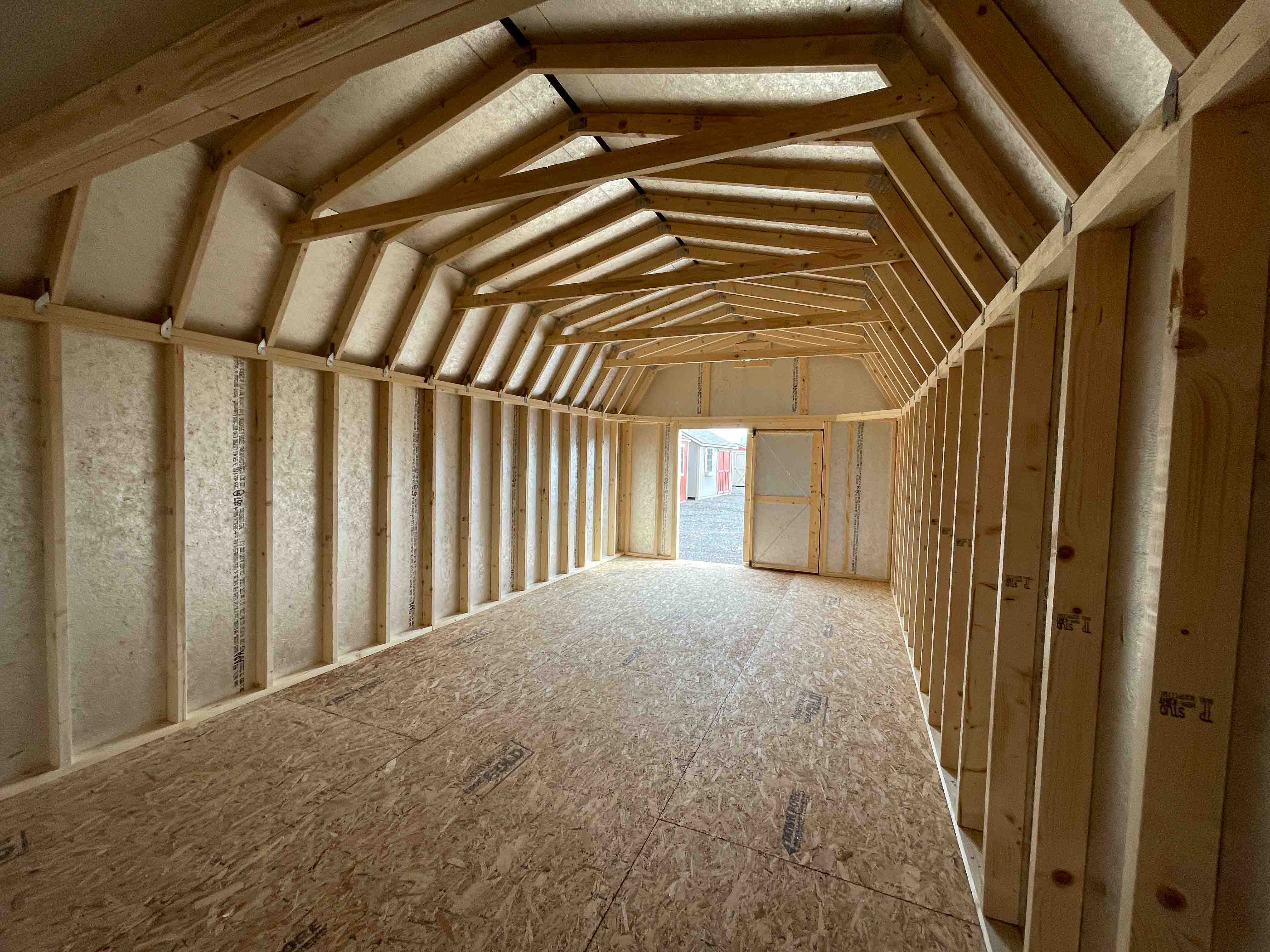 Grange | 12x24 Executive Stained Barn Hartville Outdoor Products