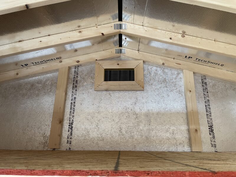 High Pitch Gable | 12x20 Executive Stained Barn Shed