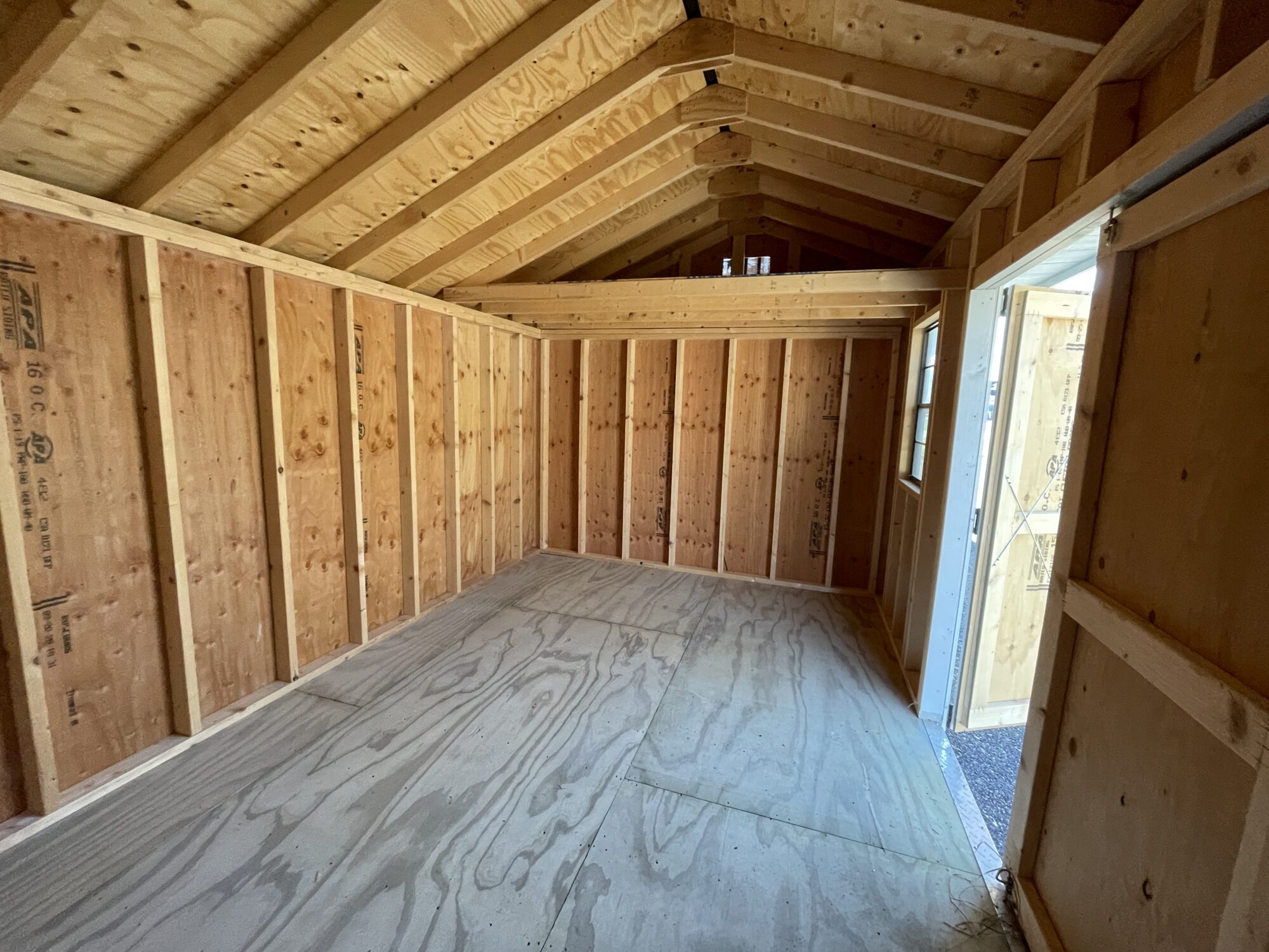 10x16 Premier Quaker Shed | Flat Roof Shed | Shed With Flat Roof