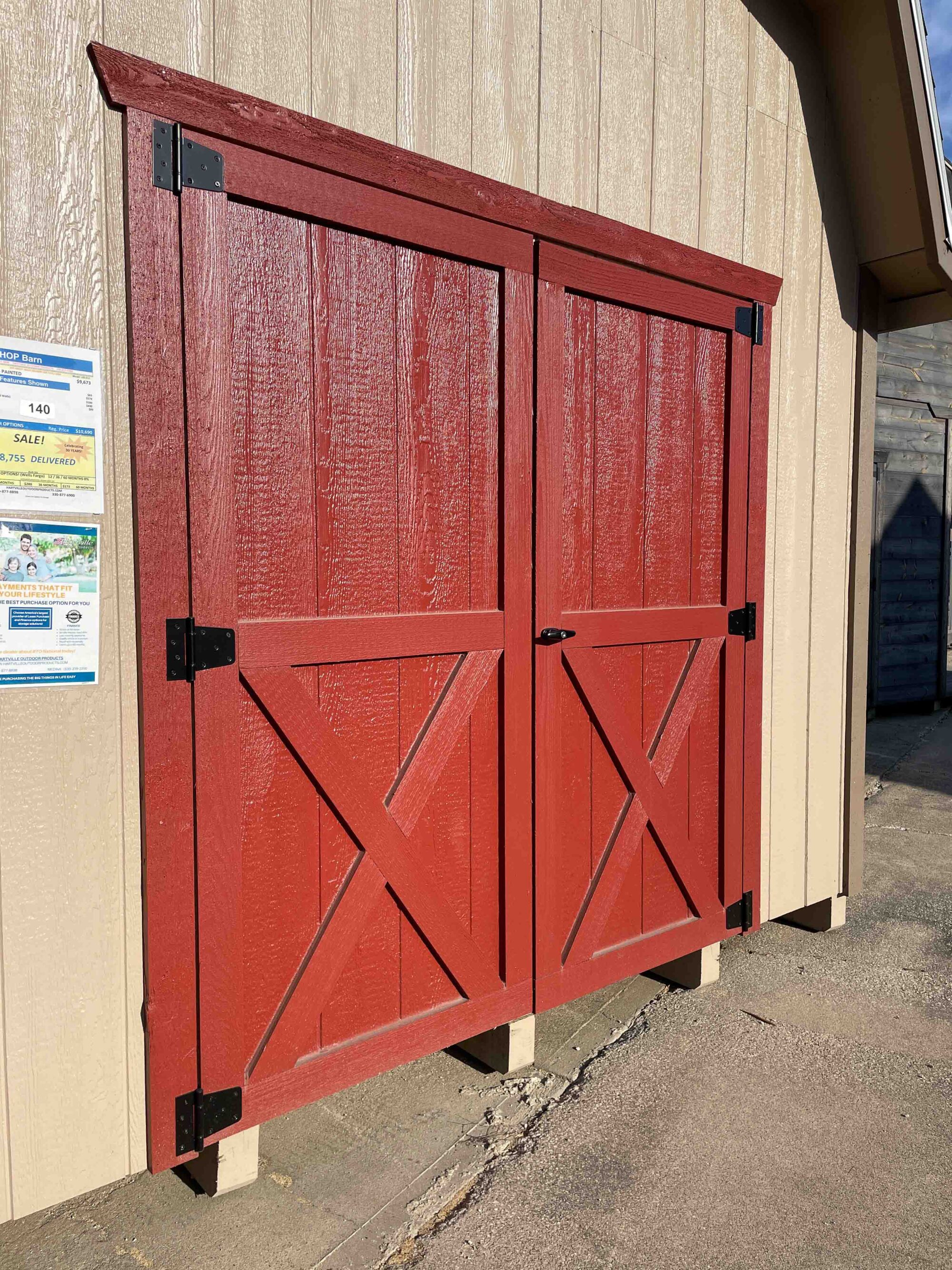 10x20 HOP Barn | White Shed | Rectangular Shed | Square Shed