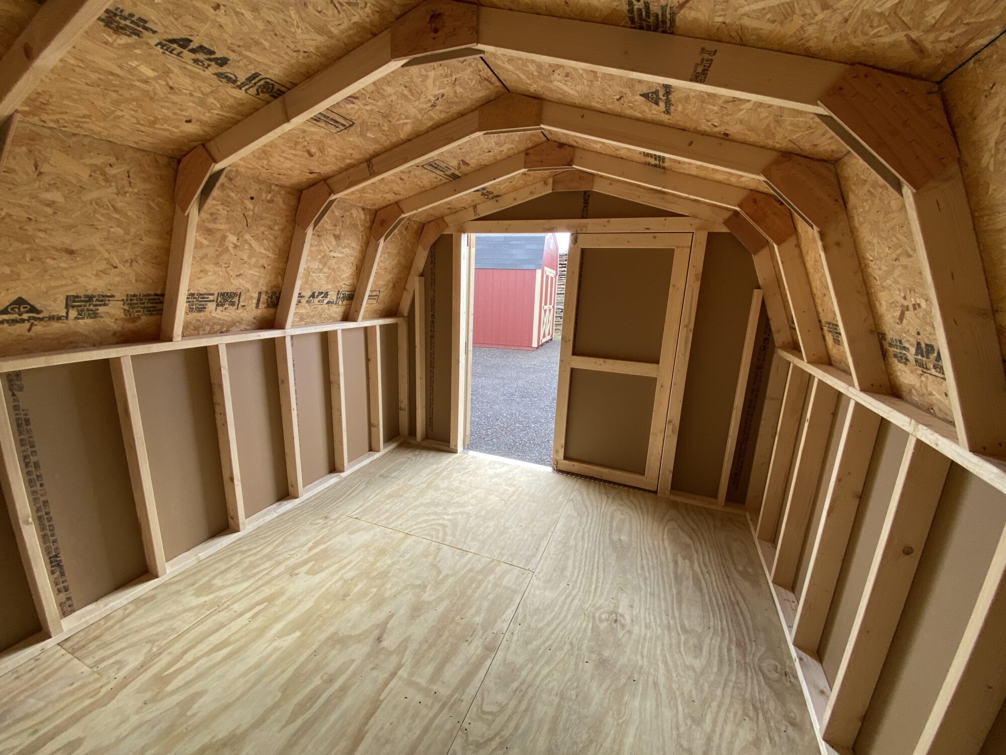 10x12 Classic 4' Sidewall Barn | Sidewall Barn | Side Barns