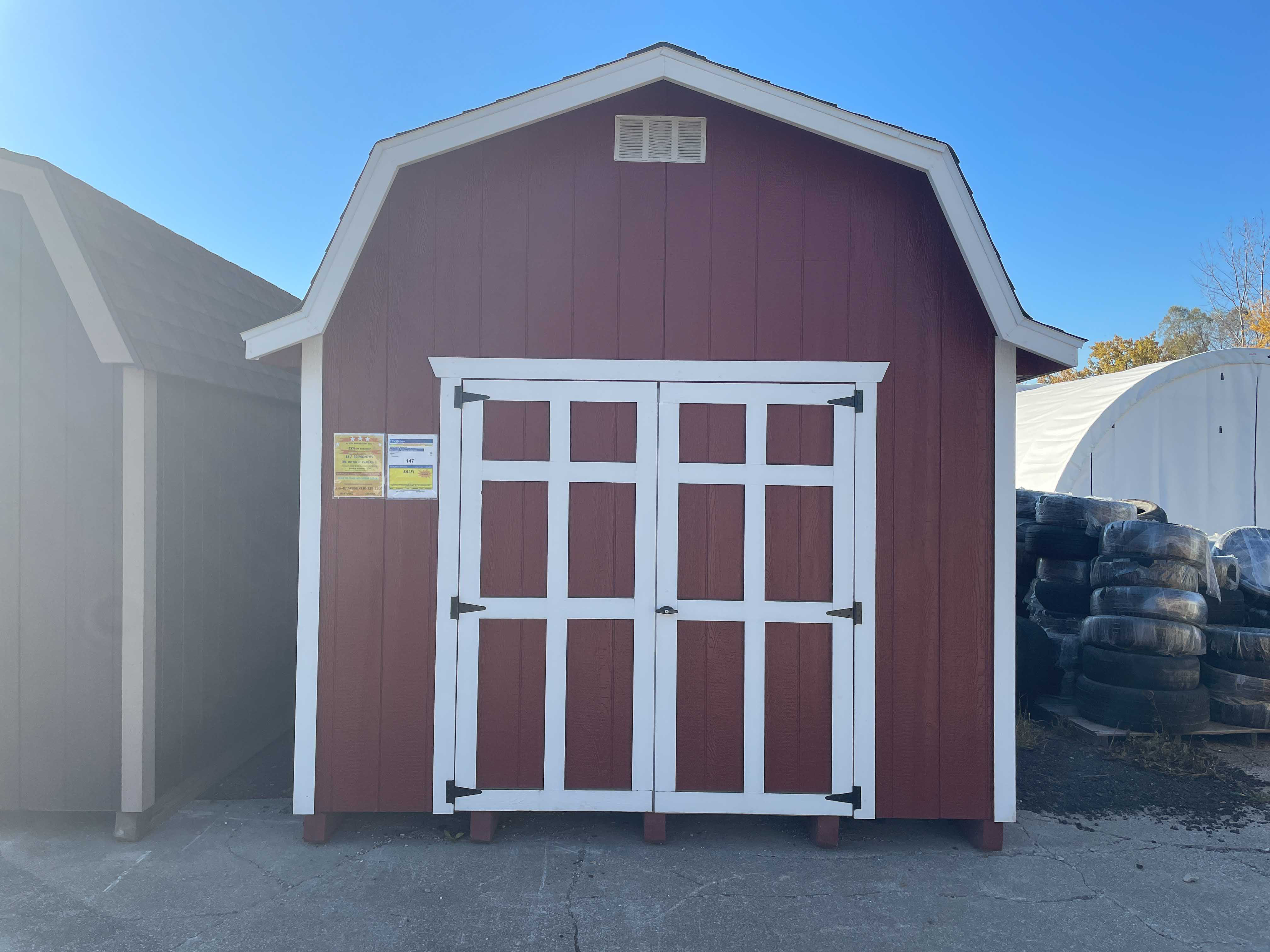 Storage Barn | 10x20 HOP Storage Barn | Red Barn