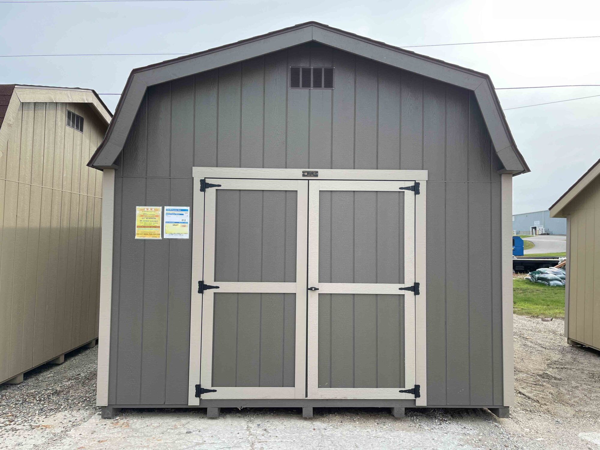 12x16 Storage Shed With Loft | 12x16 Premier Barn