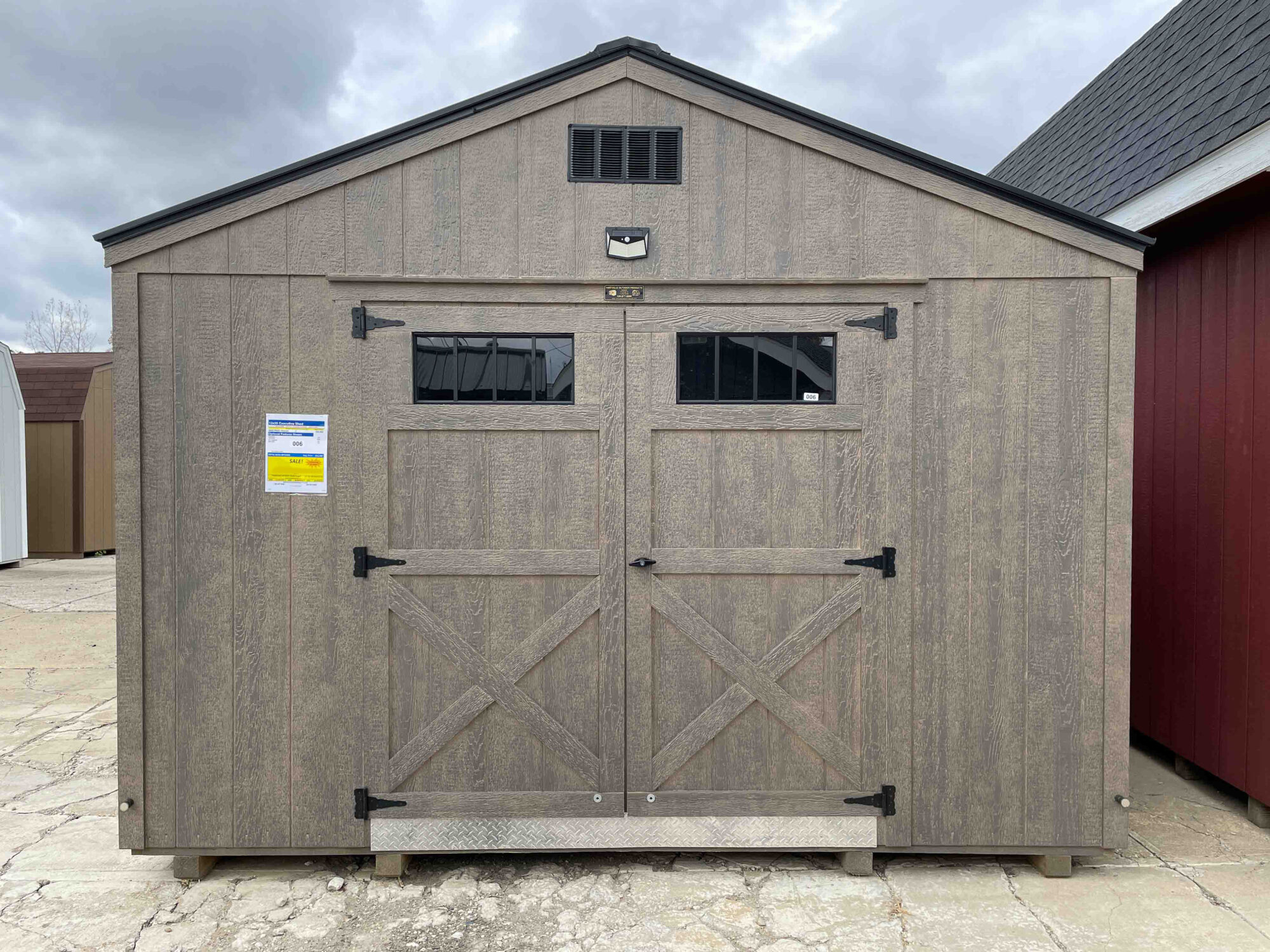 12x20 Barn | 12x20 Executive Barn - Hartville Outdoor Products