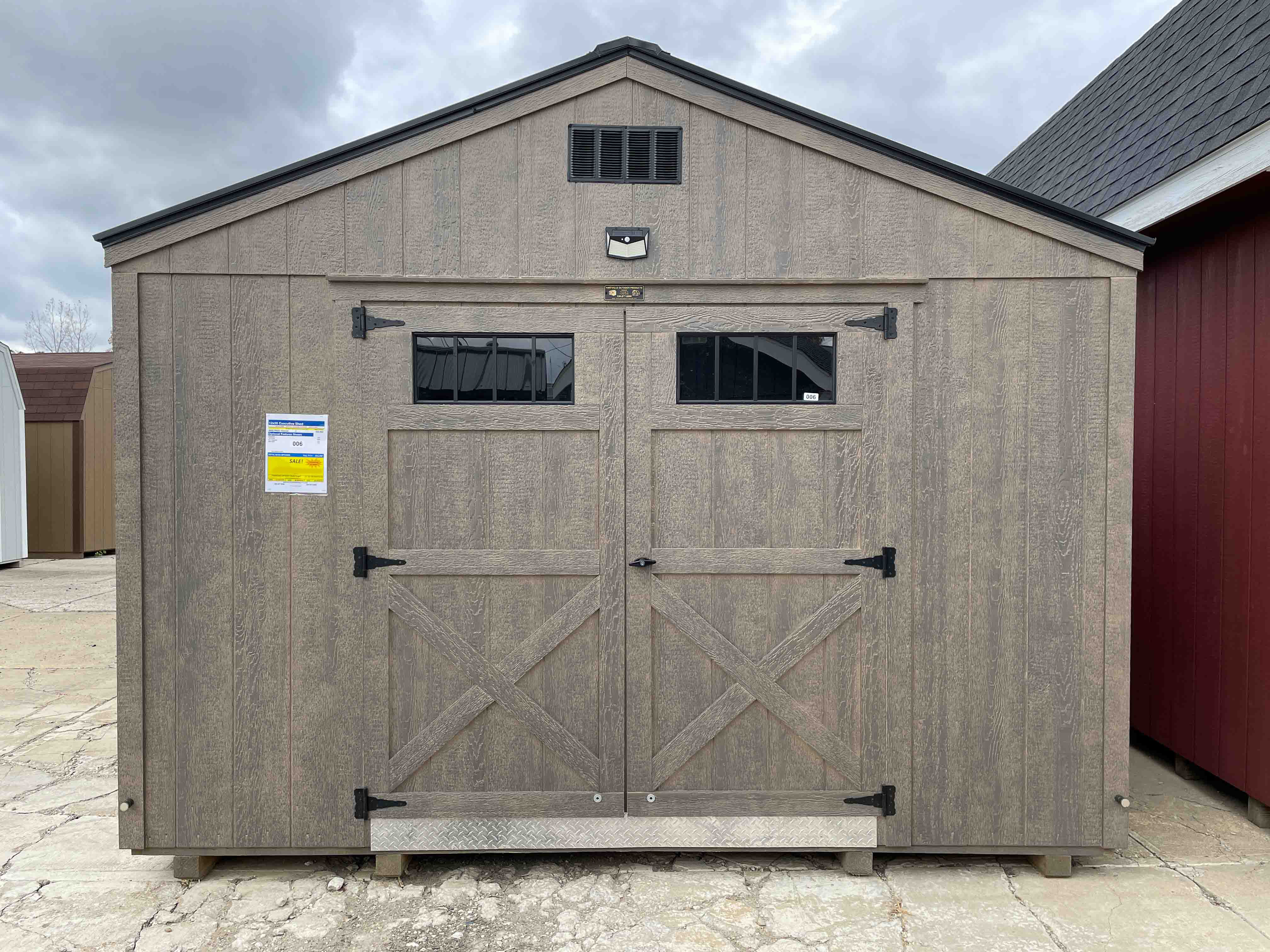 12x20 Barn | 12x20 Executive Barn - Hartville Outdoor Products