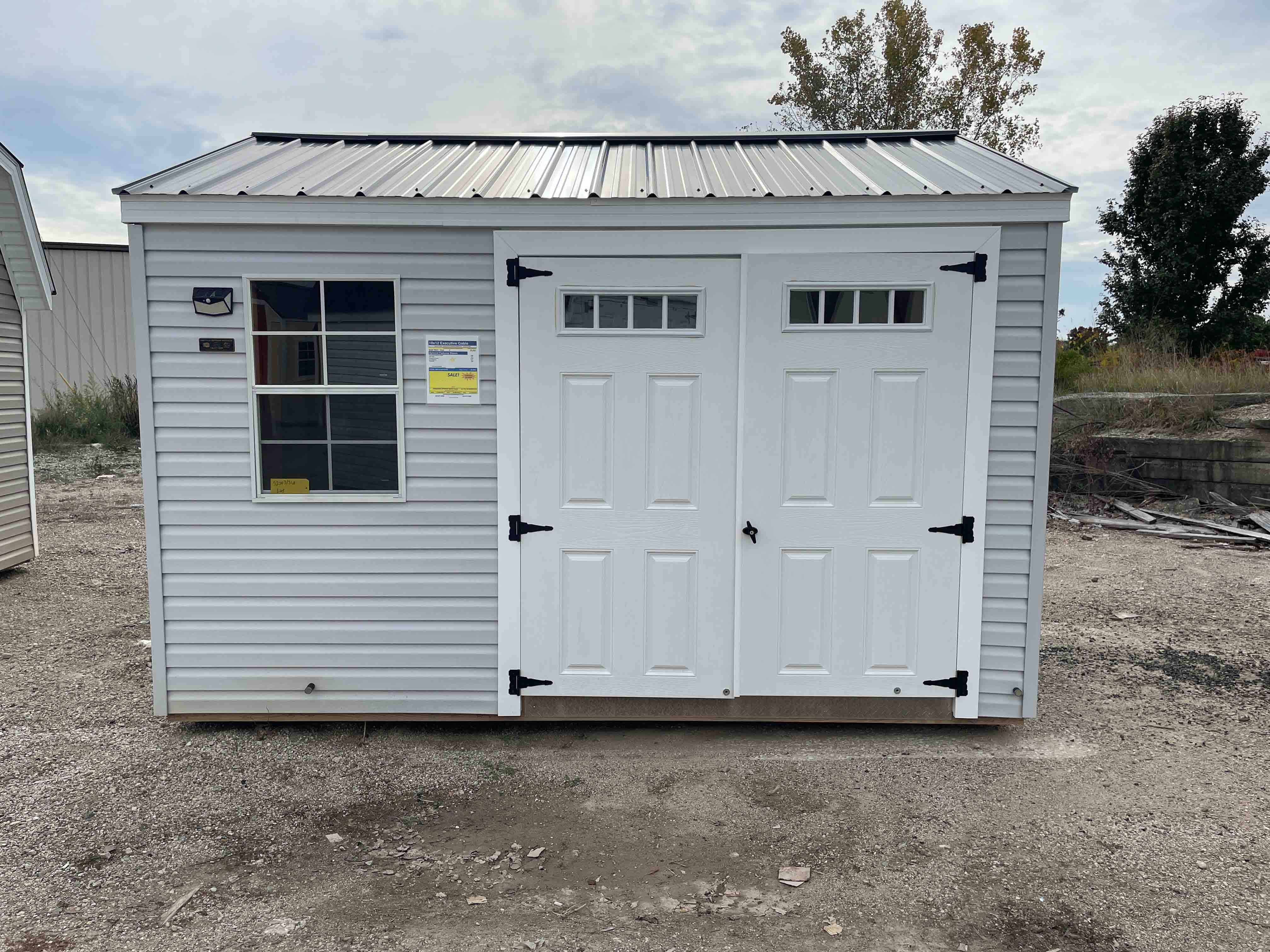 Barn Storage Buildings | 10x12 Executive Vinyl Gable