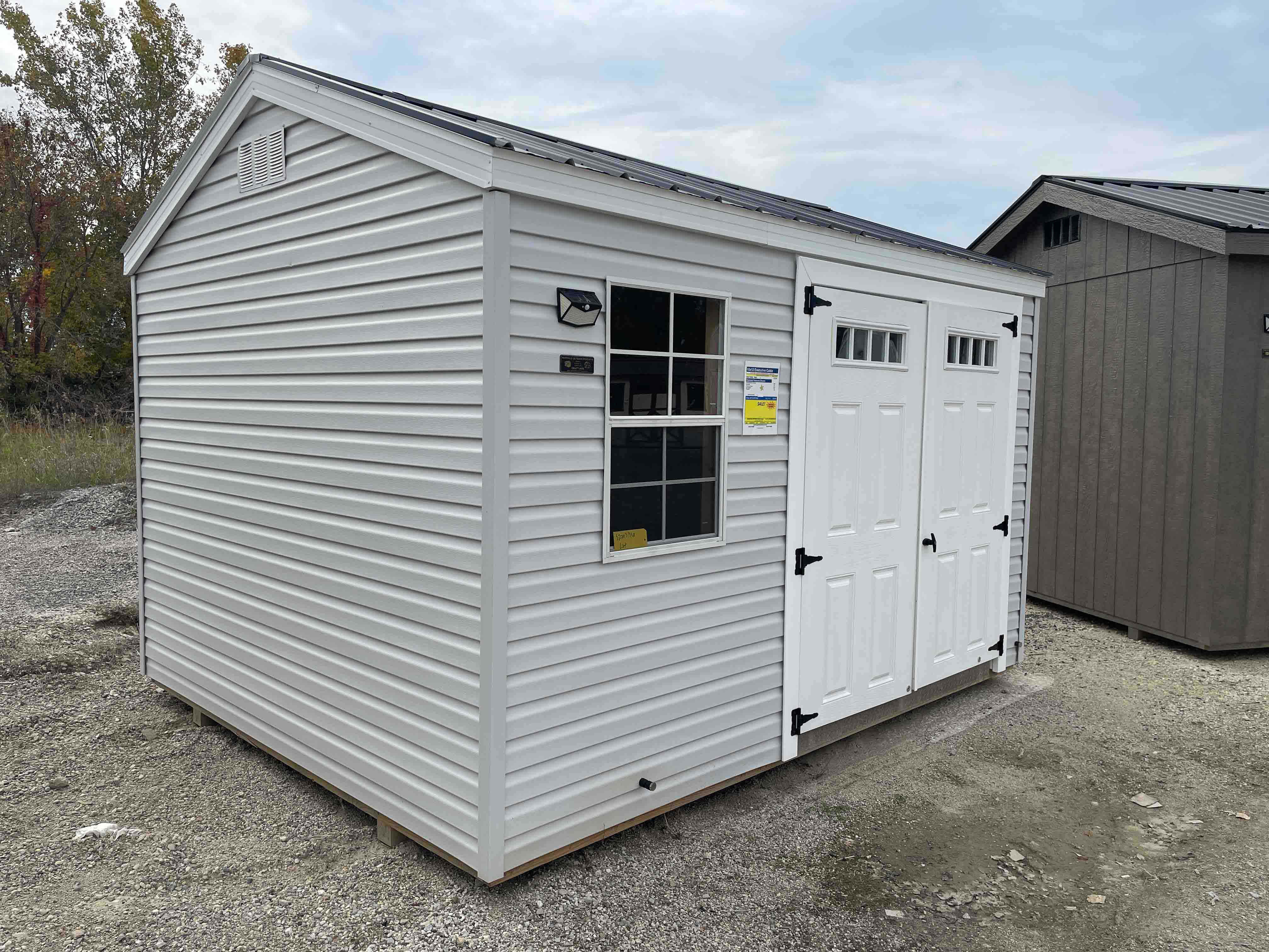 Barn Storage Buildings | 10x12 Executive Vinyl Gable