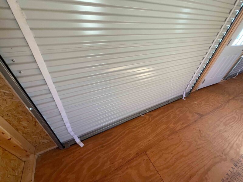 Double Door Garage Shed | 10x24 2 Car Garage