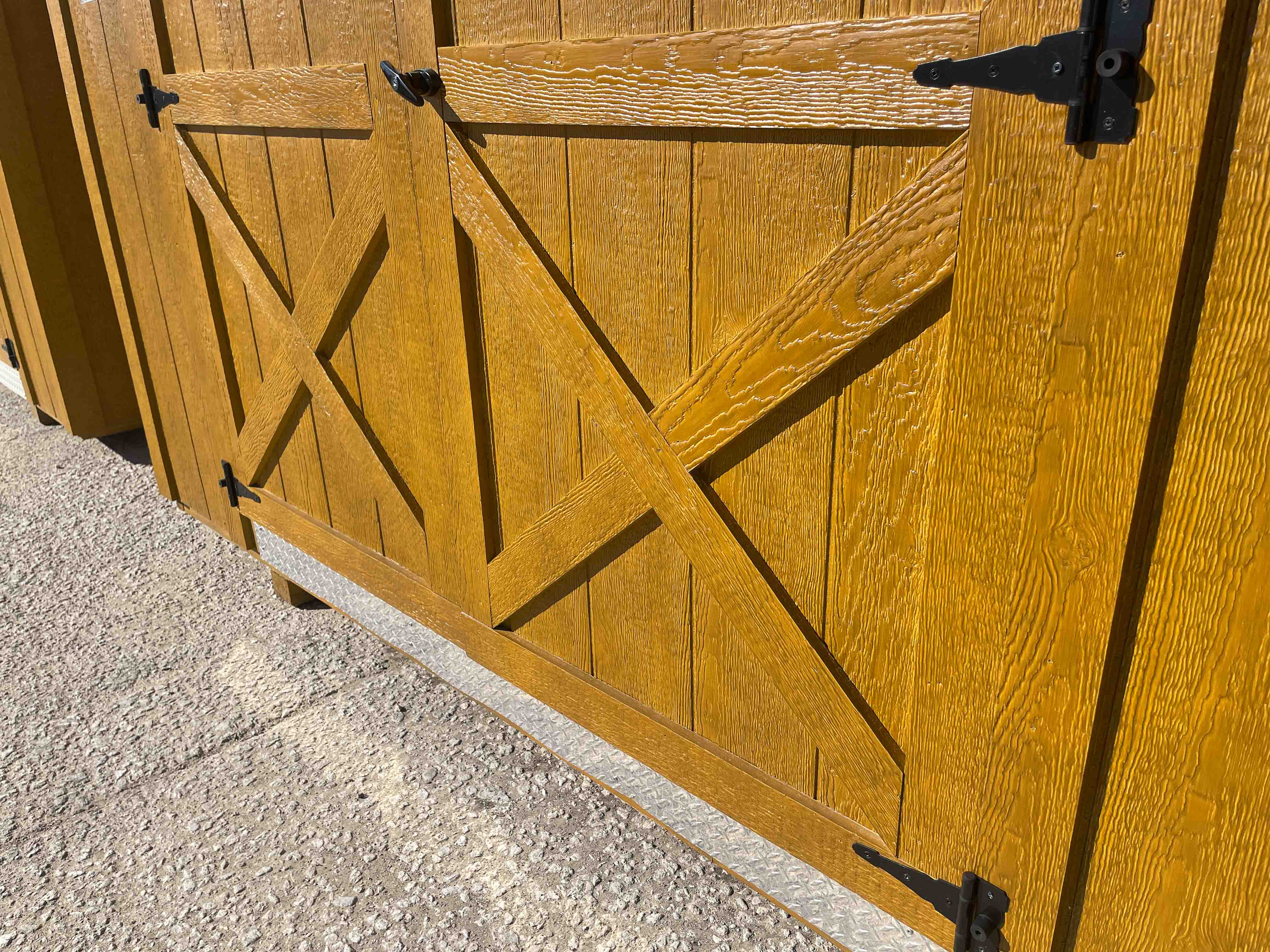 10x12 Executive Stained Barn - Hartville Outdoor Products