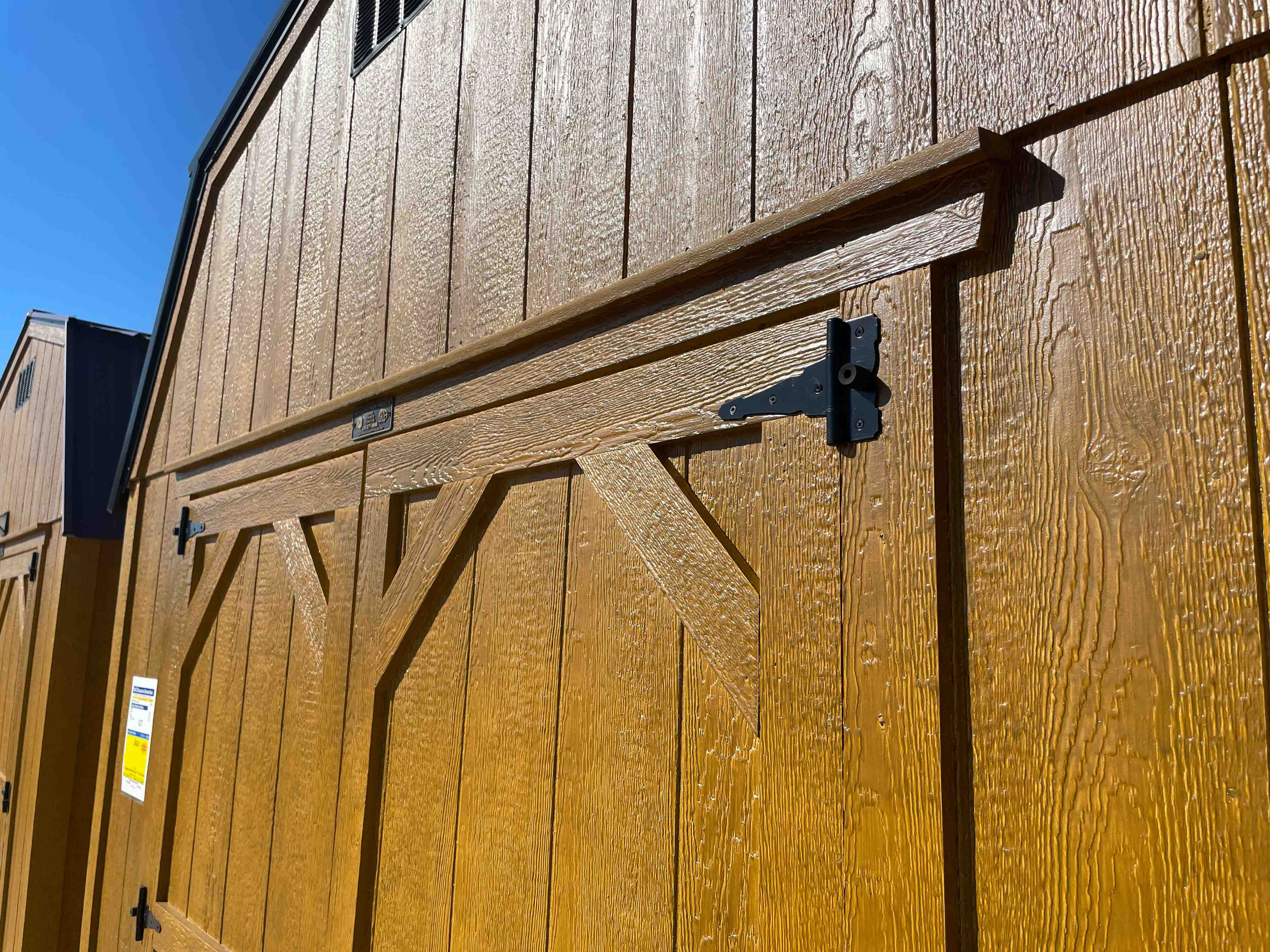 10x12 Executive Stained Barn - Hartville Outdoor Products