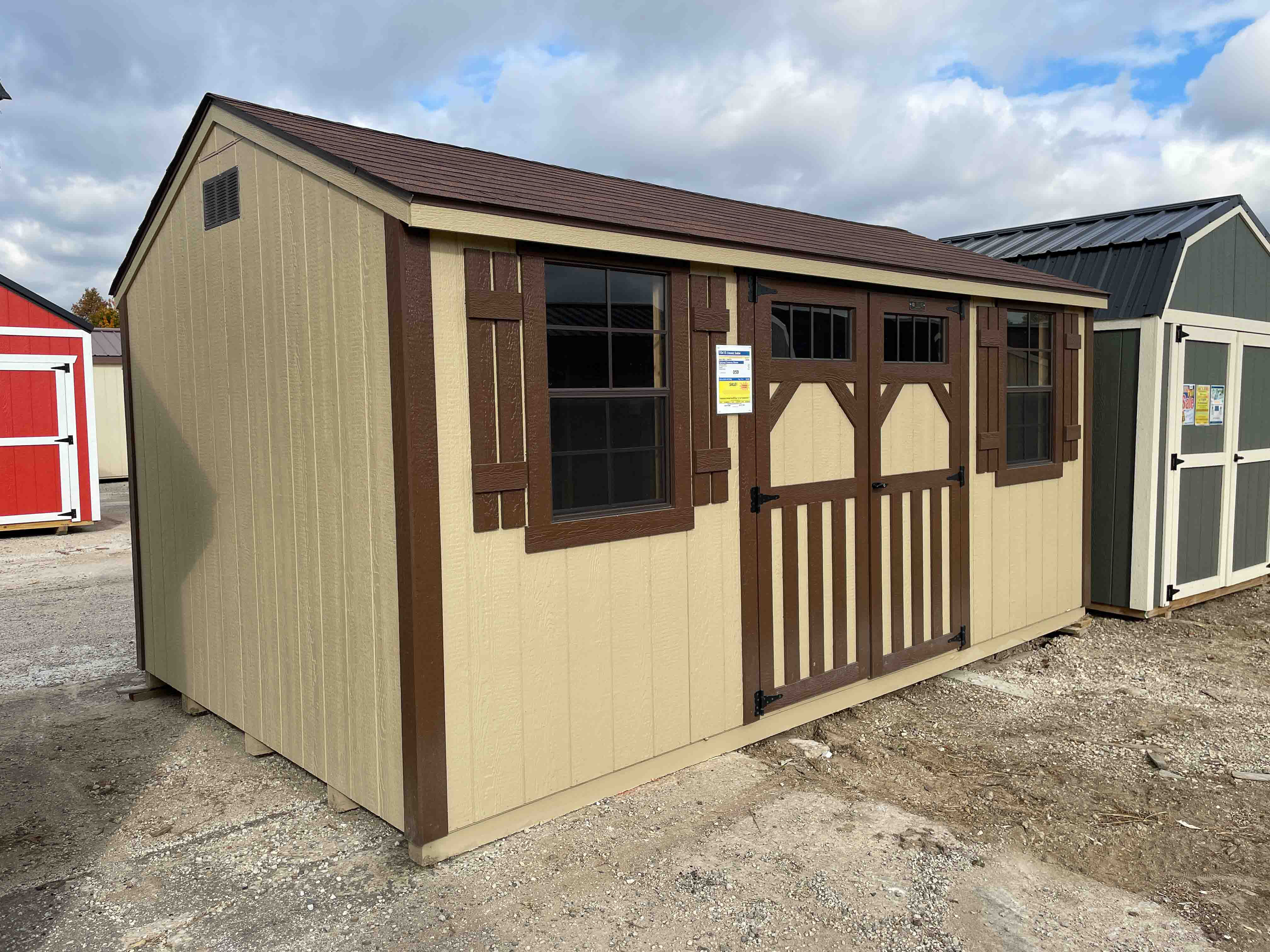 Outdoor Storage Shed With Flooring - Hartville Outdoor Products