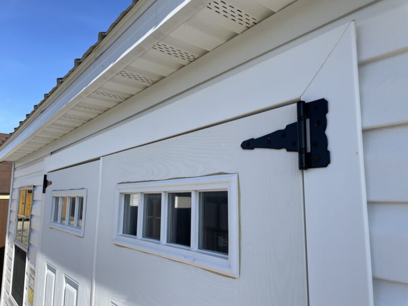 10x16 Executive Vinyl Shed With Windows - Hartville Outdoor Products