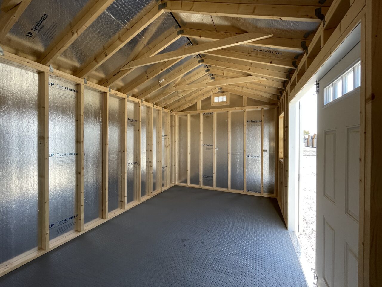 10x16 Executive Vinyl Shed With Windows - Hartville Outdoor Products