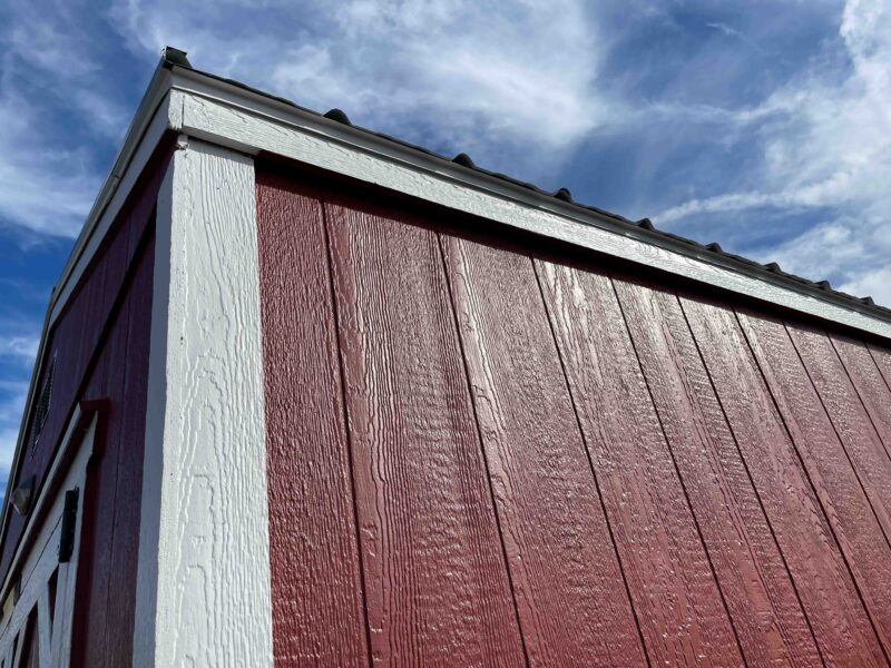 Red Painted Shed | 10x16 Executive Painted Shed