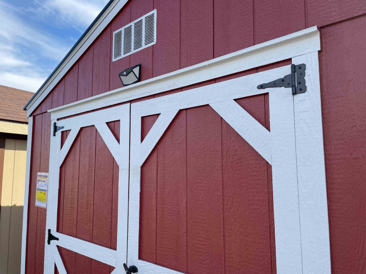 Red Shed | 10x12 Executive Painted Shed