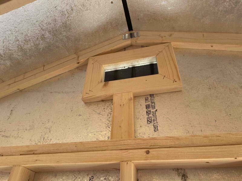 Extended Gable | 12x24 Executive Gable