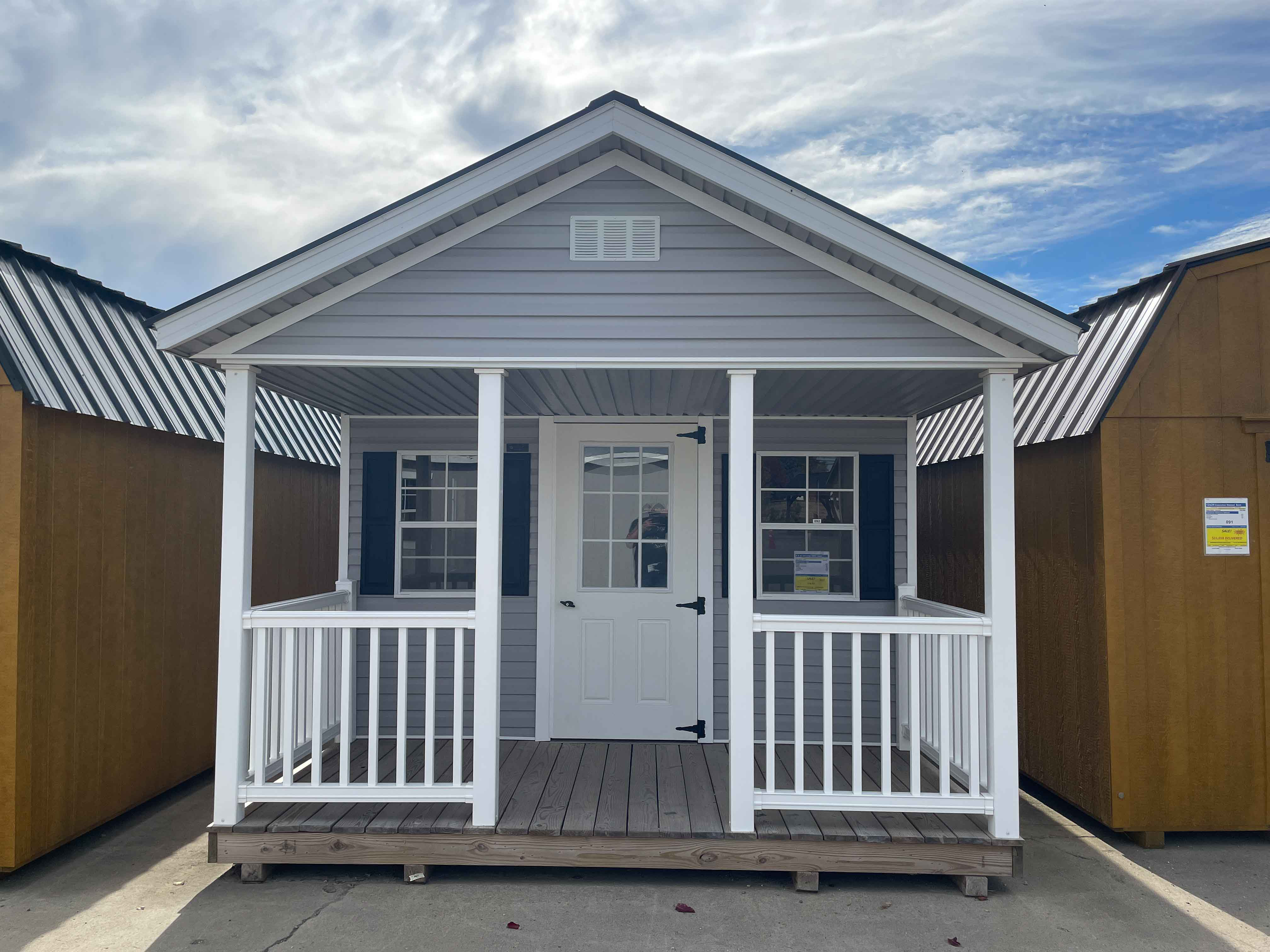 12x26 Shed | 12x26 Executive Porch Shed
