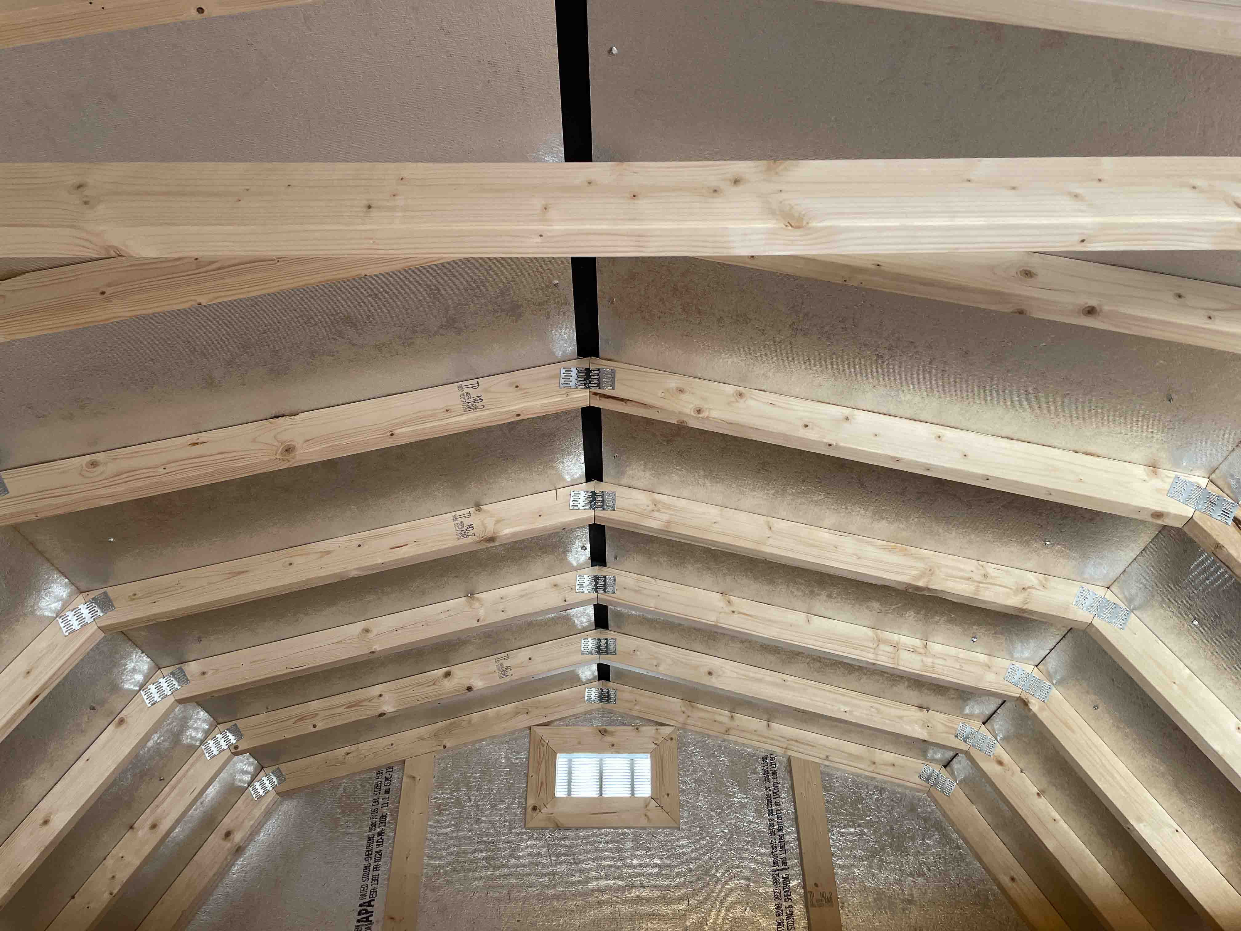 White Barn | 10x12 Executive Painted Barn