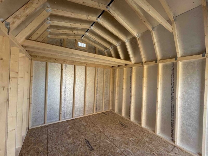 White Barn | 10x12 Executive Painted Barn