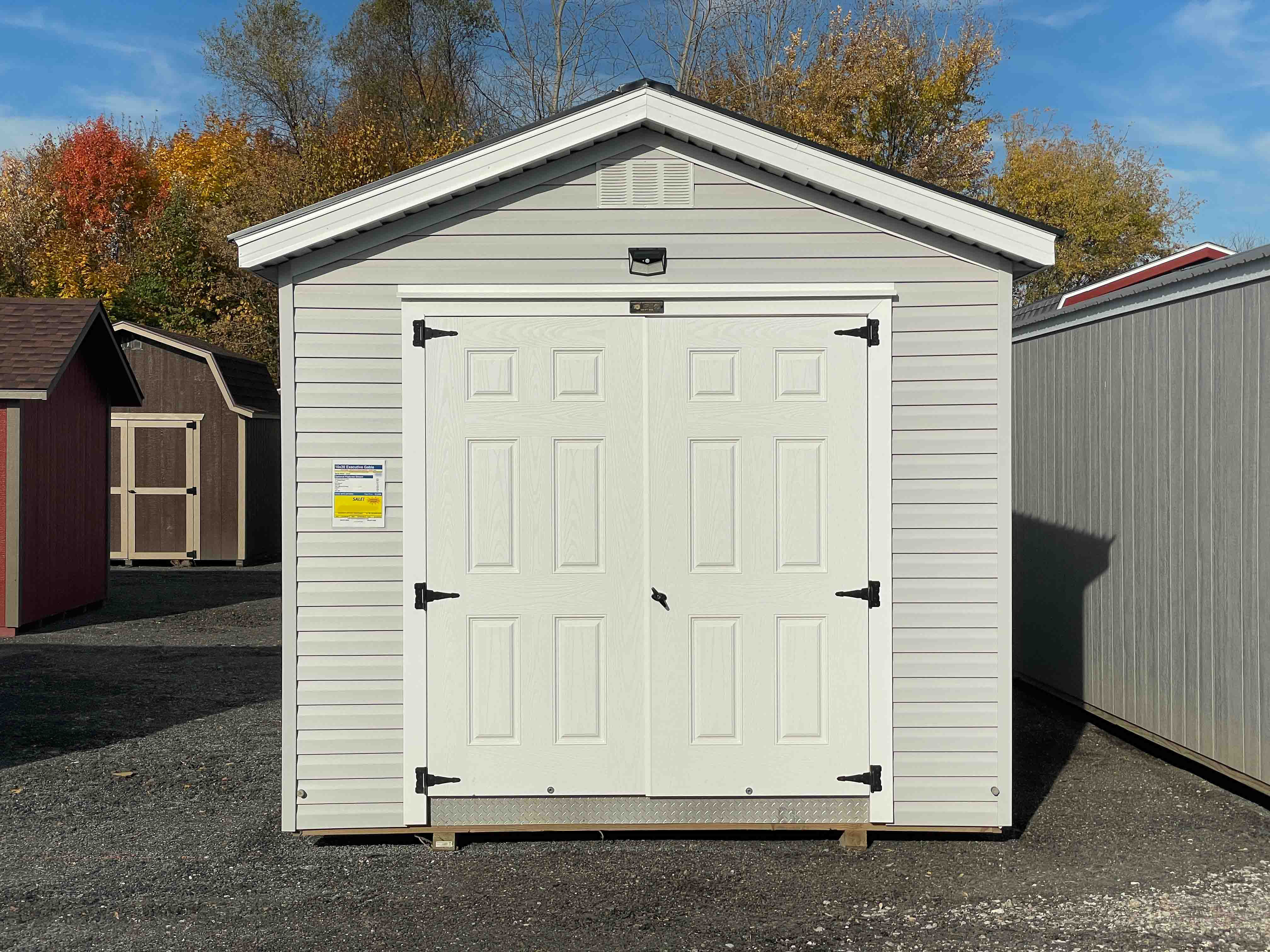 10x20 Executive Vinyl Shed - Hartville Outdoor Products