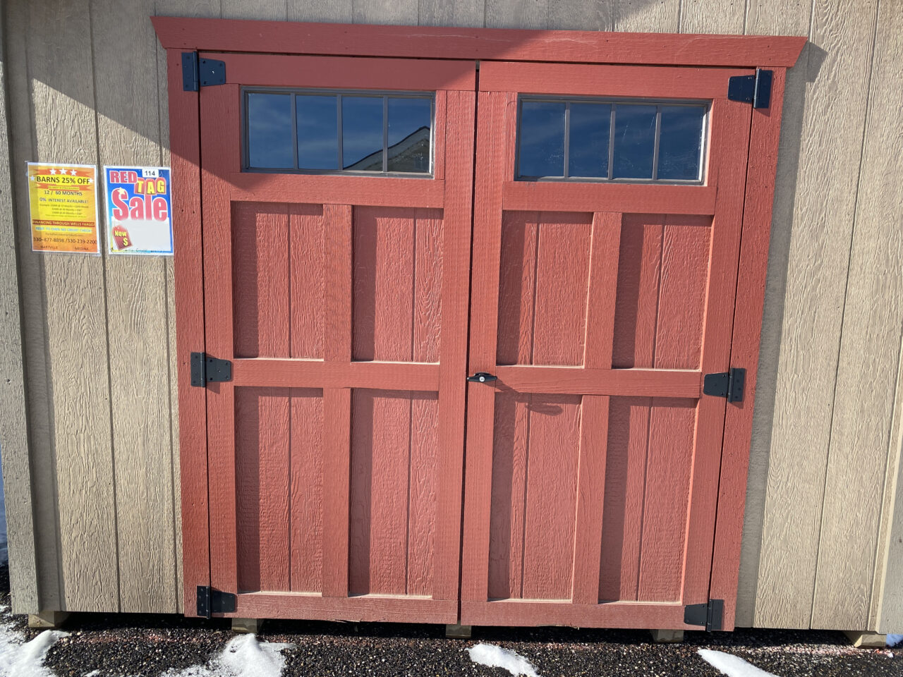 12x16 Wood Shed 12x16 HOP Platinum Shed