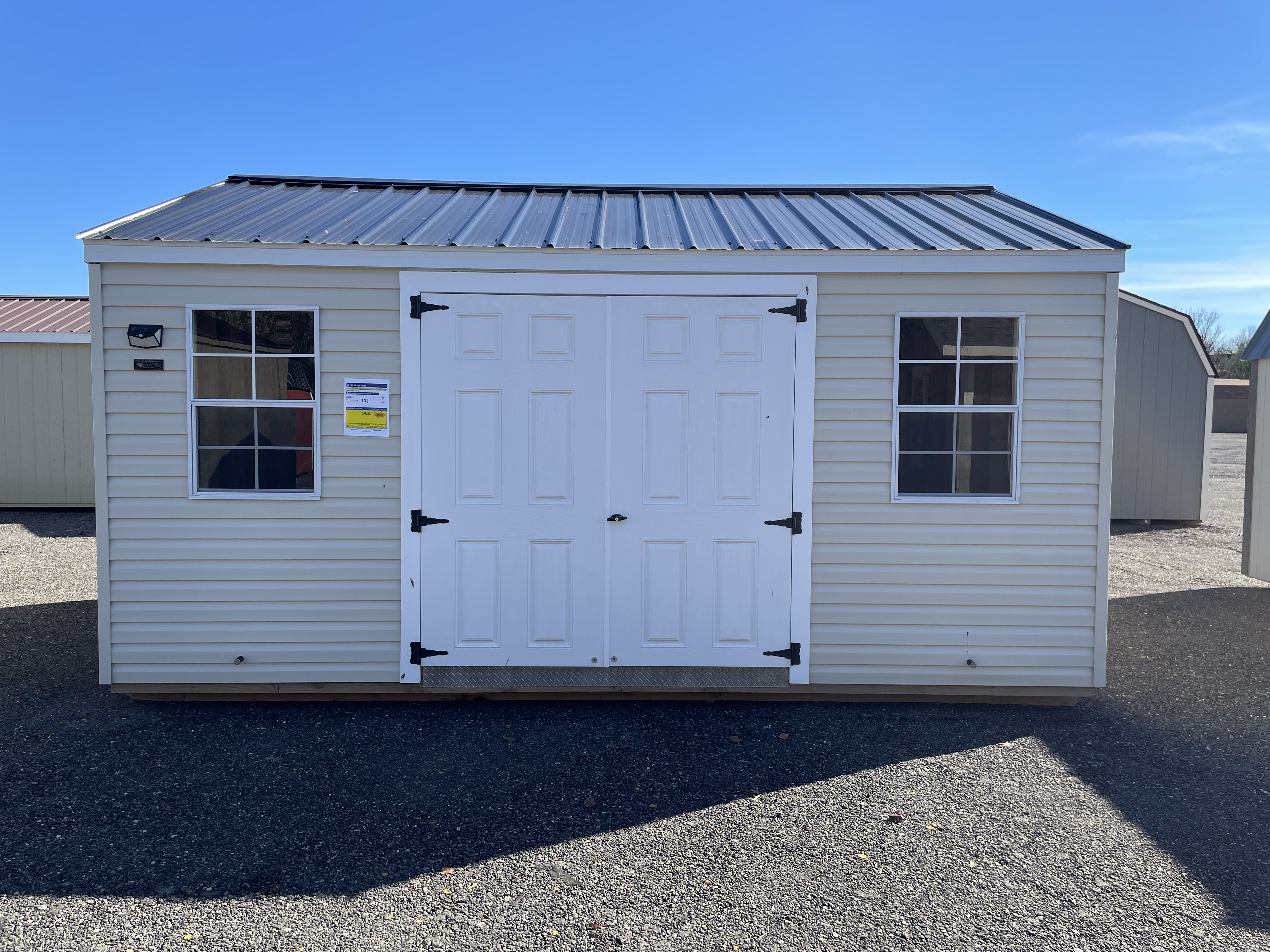 12x20 Vinyl Shed - Hartville Outdoor Products