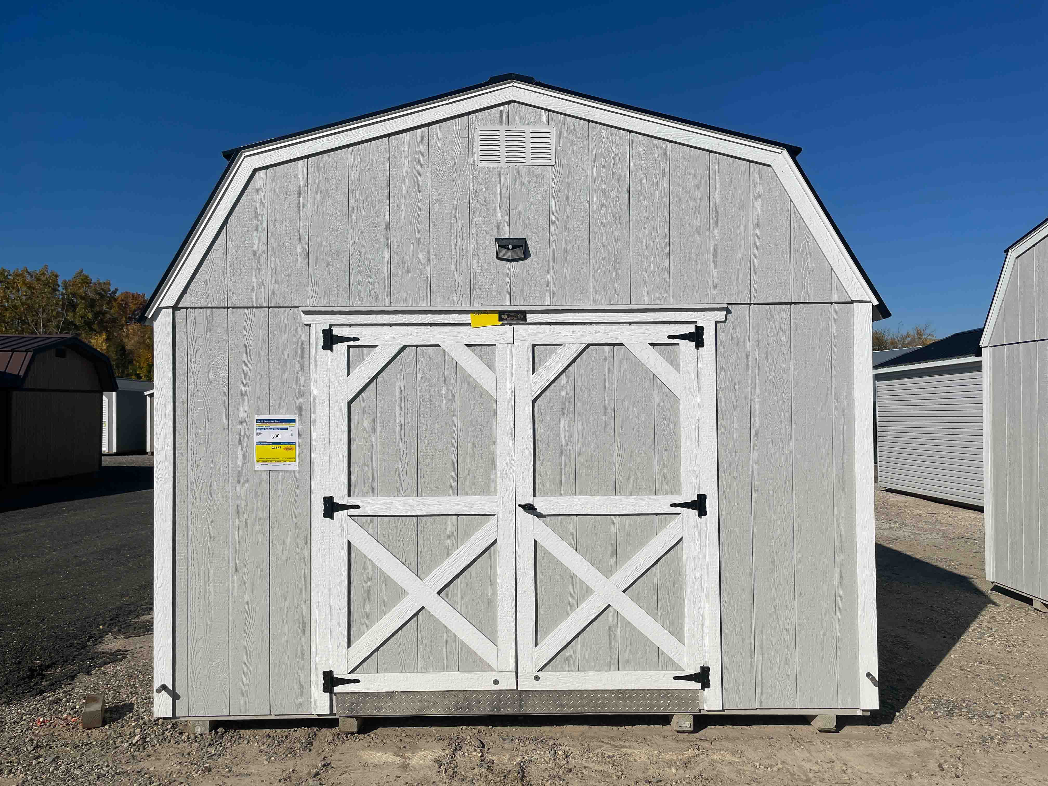 12x20 Executive Barn With Loft - Hartville Outdoor Products