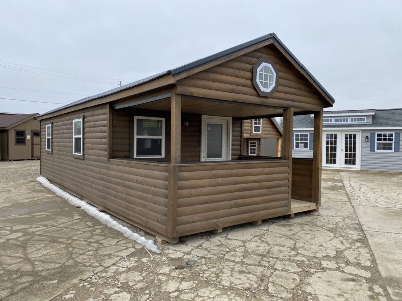 12x32 Smokey Mountain Cabin - Hartville Outdoor Products
