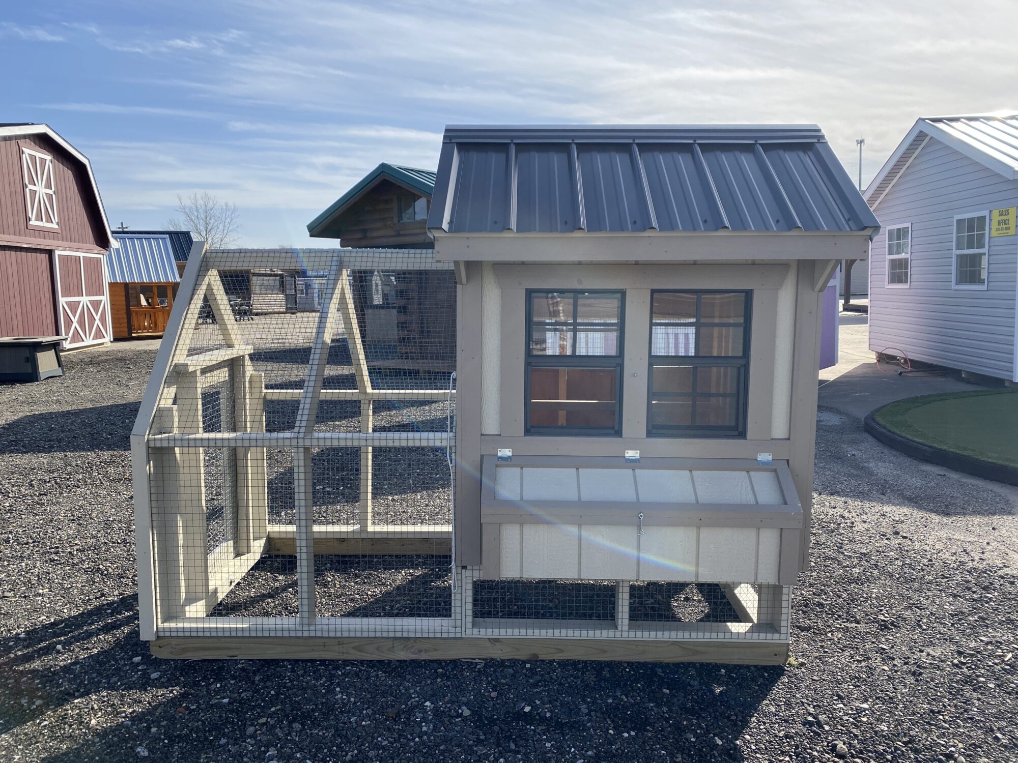 4x4 Chicken Coop with Run - Hartville Outdoor Products