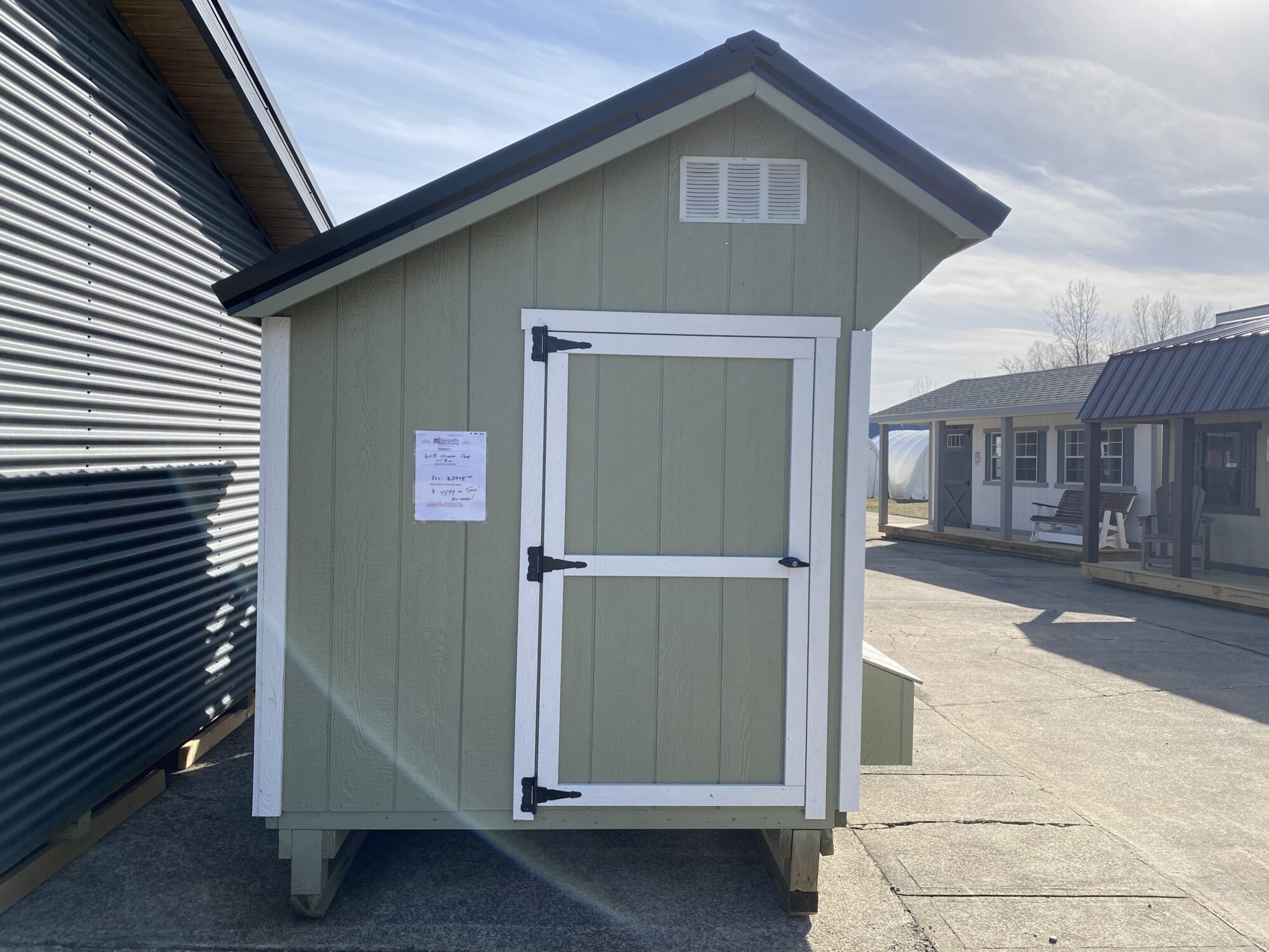 6x8 Chicken Coop with Run - Hartville Outdoor Products
