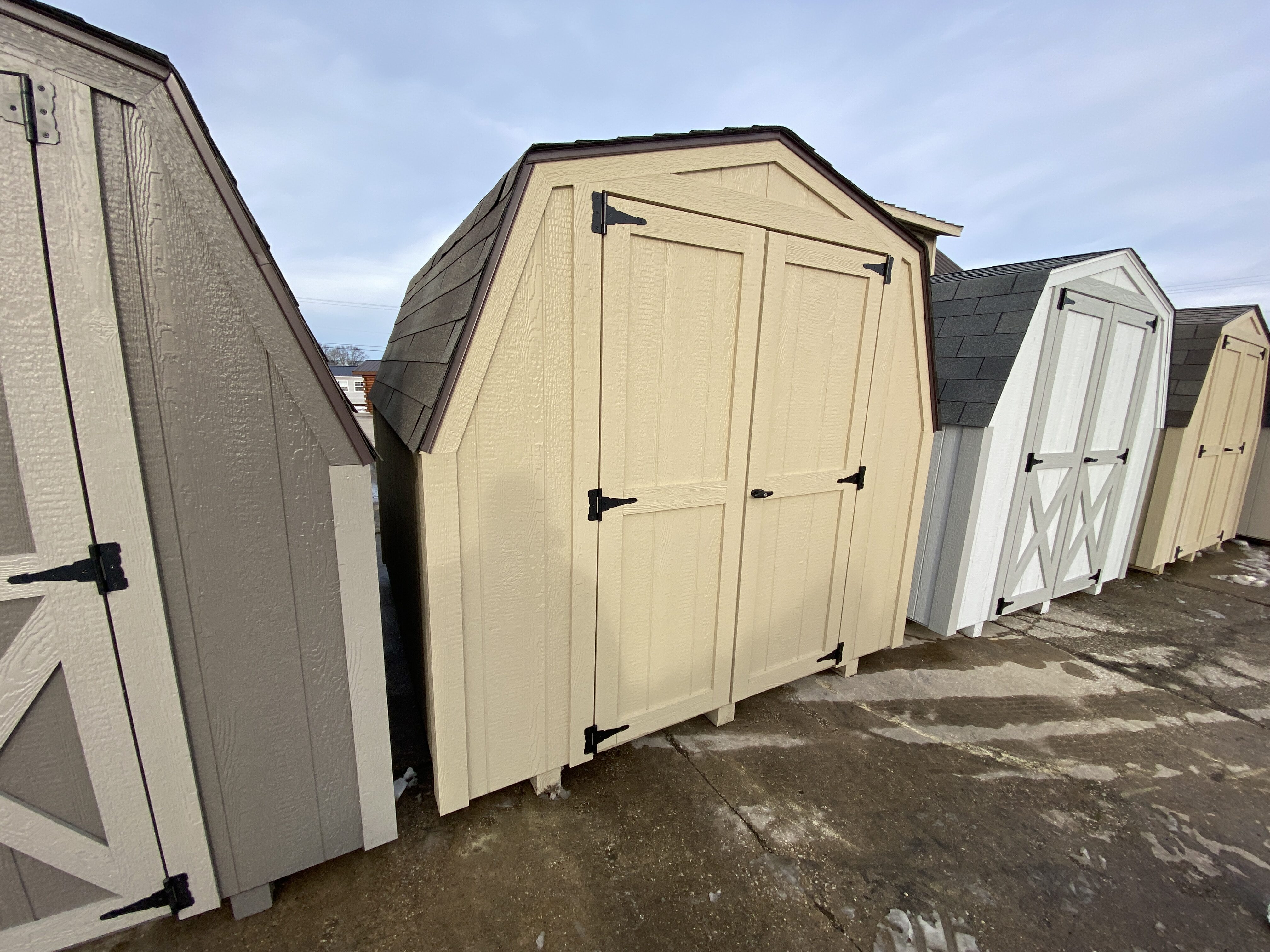 8x8 Wood Storage Sheds - Hartville Outdoor Products