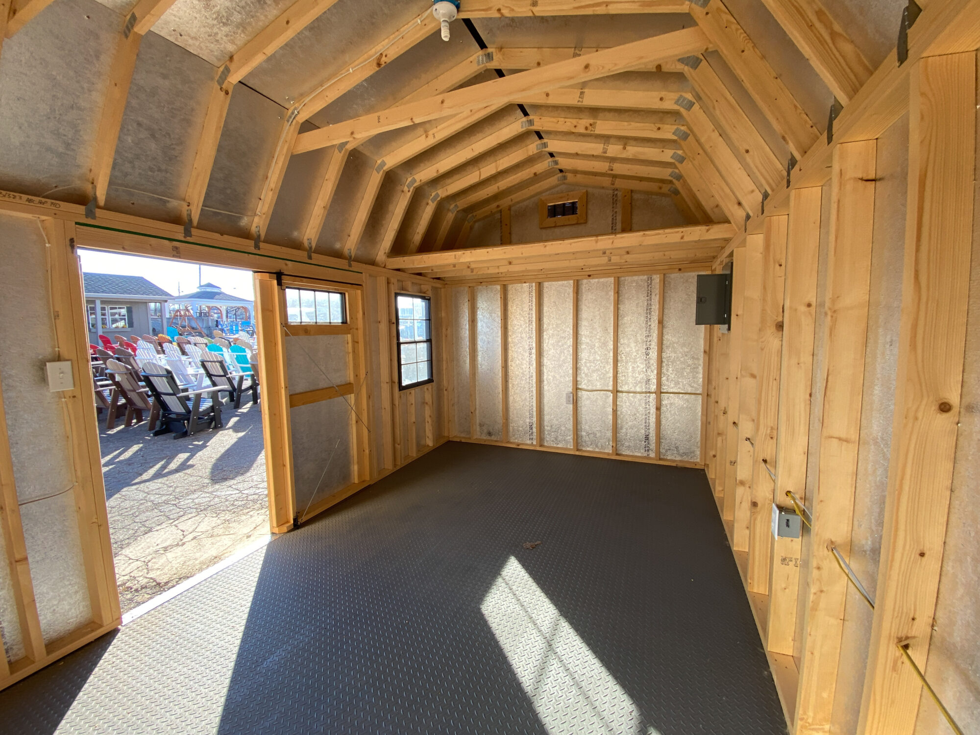 10x16 Executive Designer Barn With Electricity