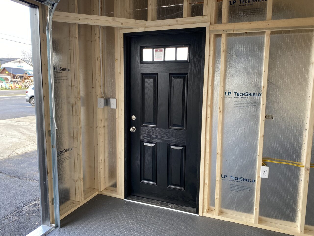 14x36 Modern Garage - Hartville Outdoor Products